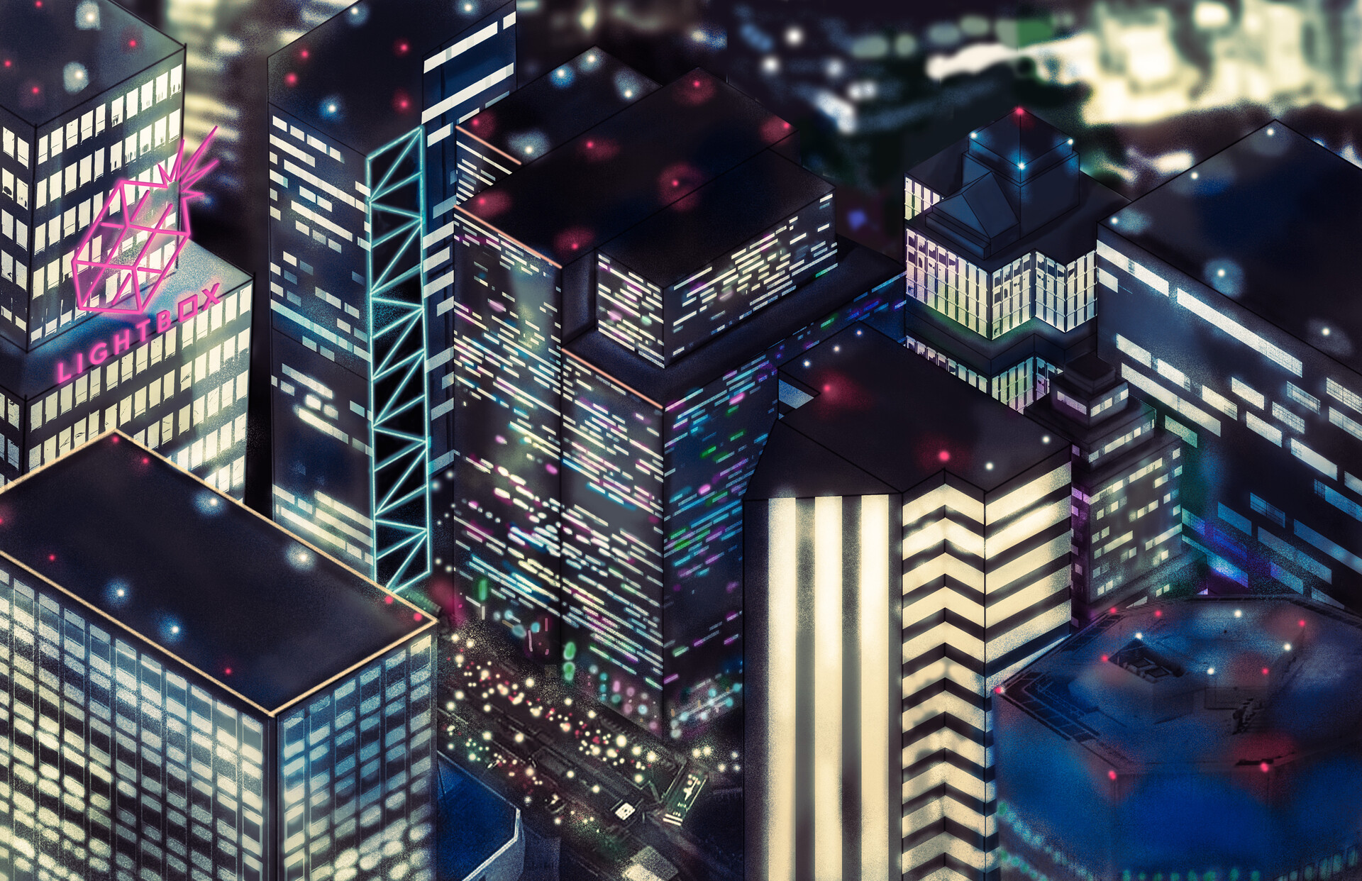 ArtStation - Neon City