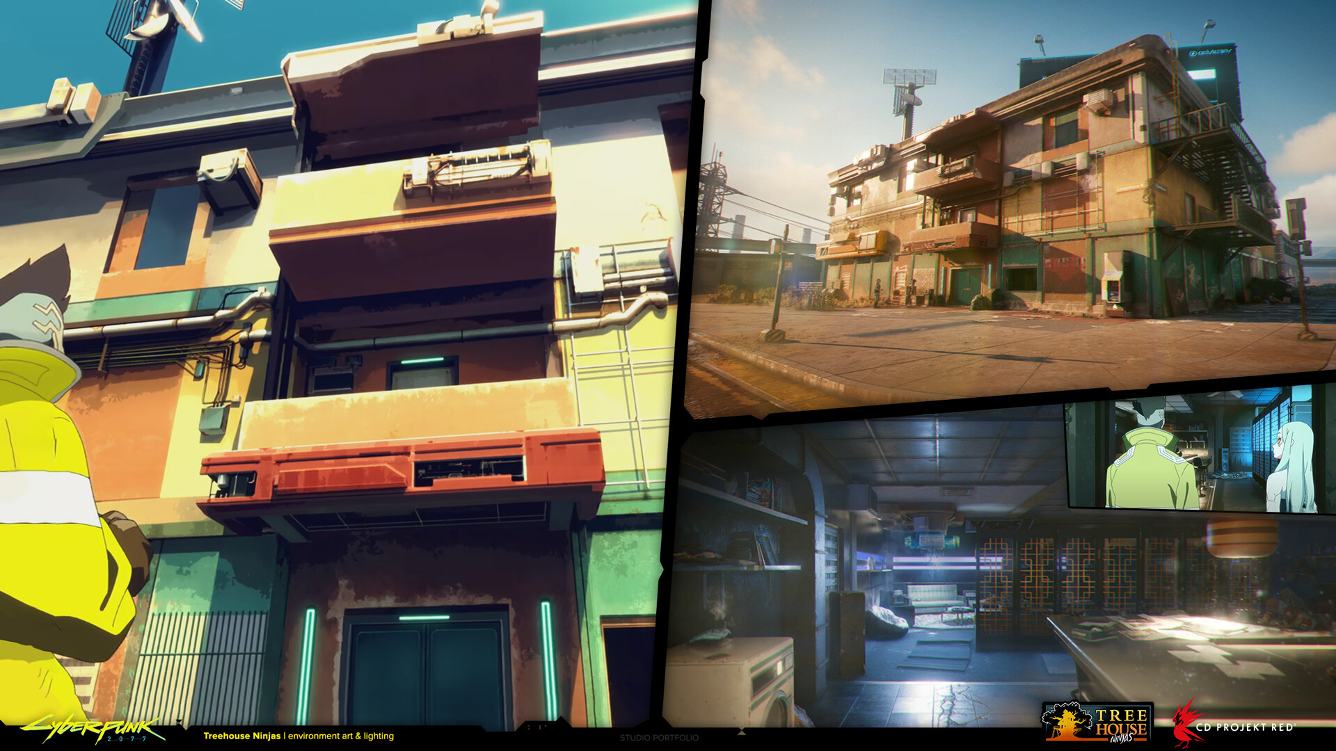 Treehouse Ninjas - Cyberpunk 2077 - Edgerunners Update Environment Art ...