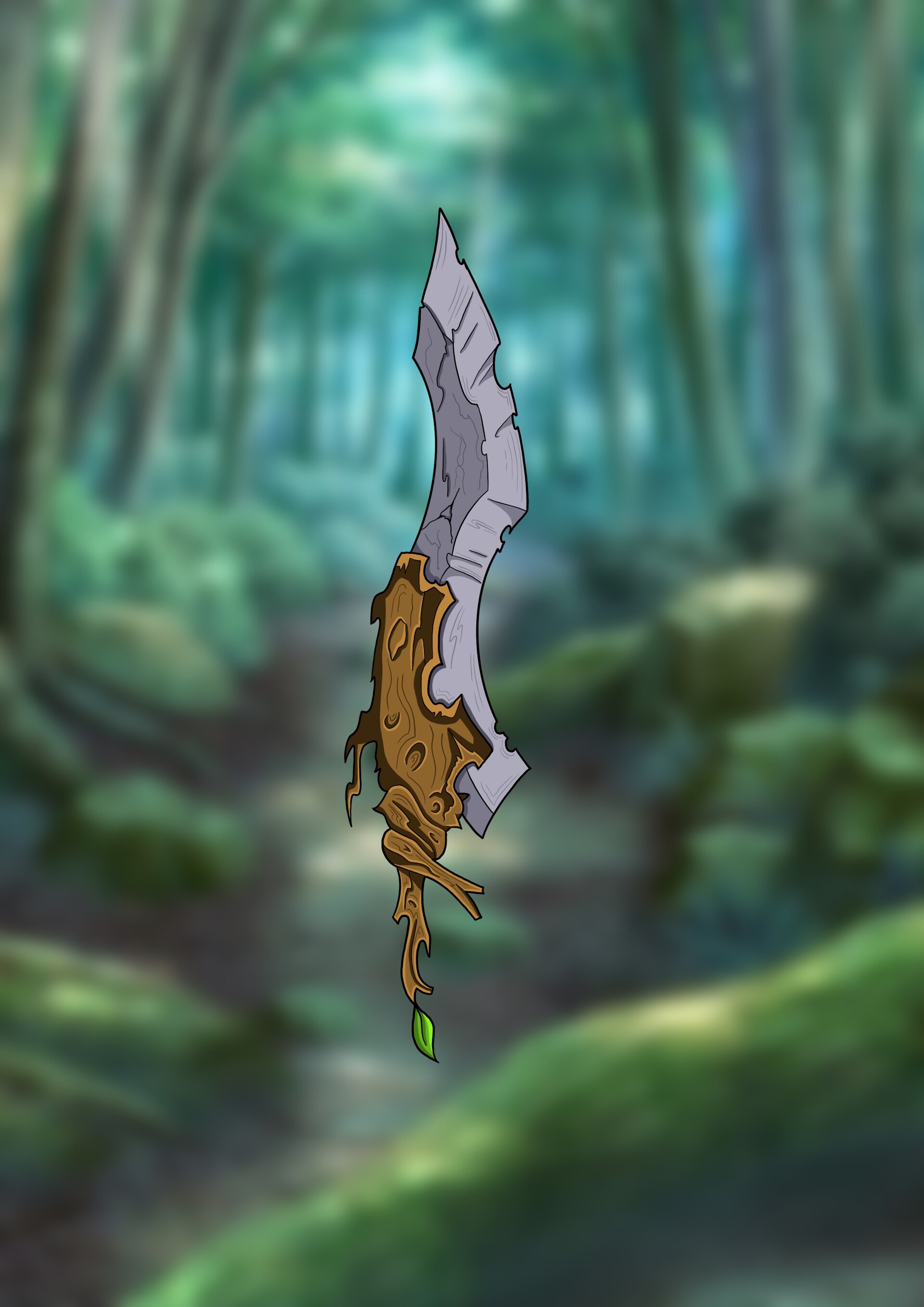 Gabbie Dutra - Sword design for rpg character