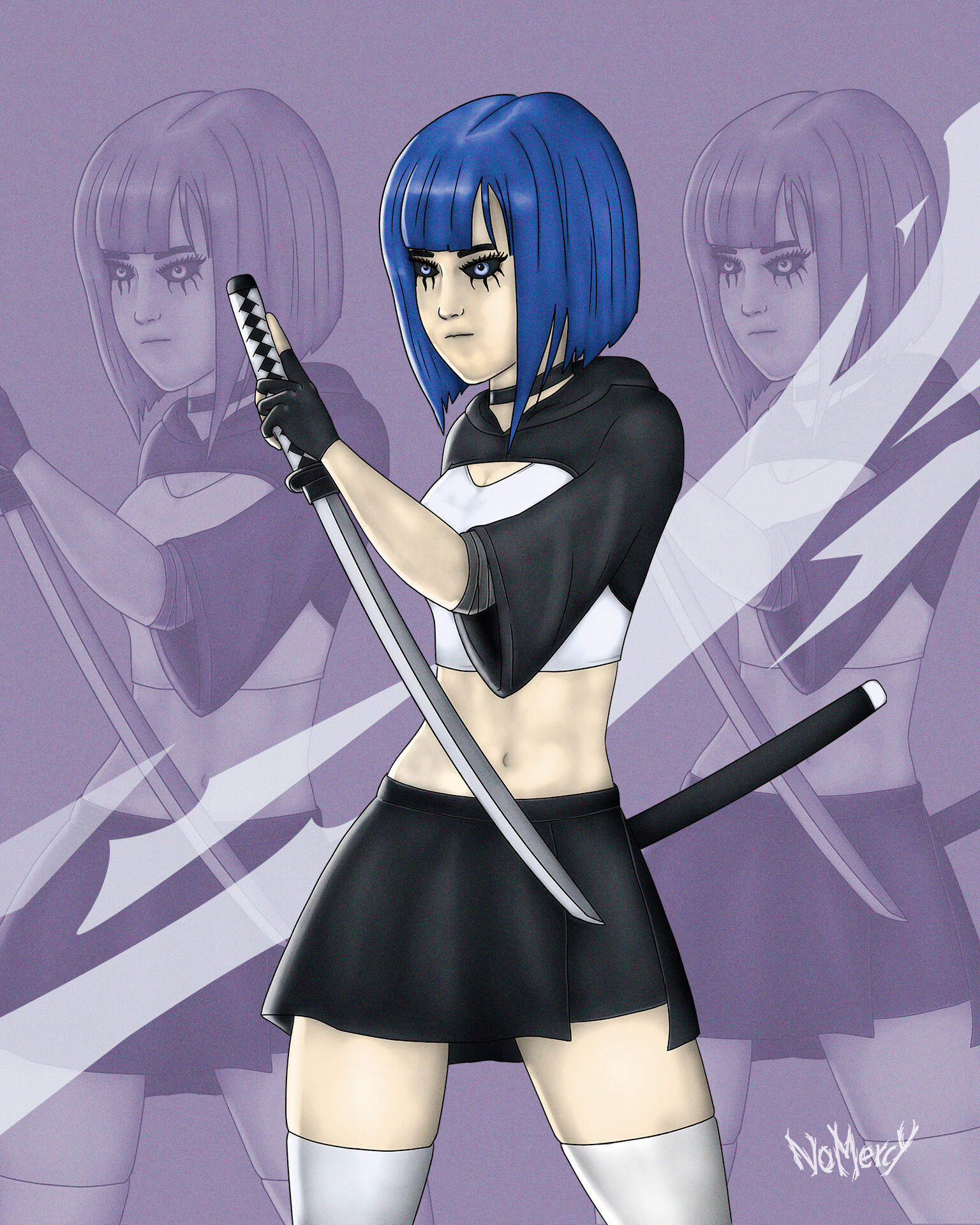 ArtStation - Katana Girl