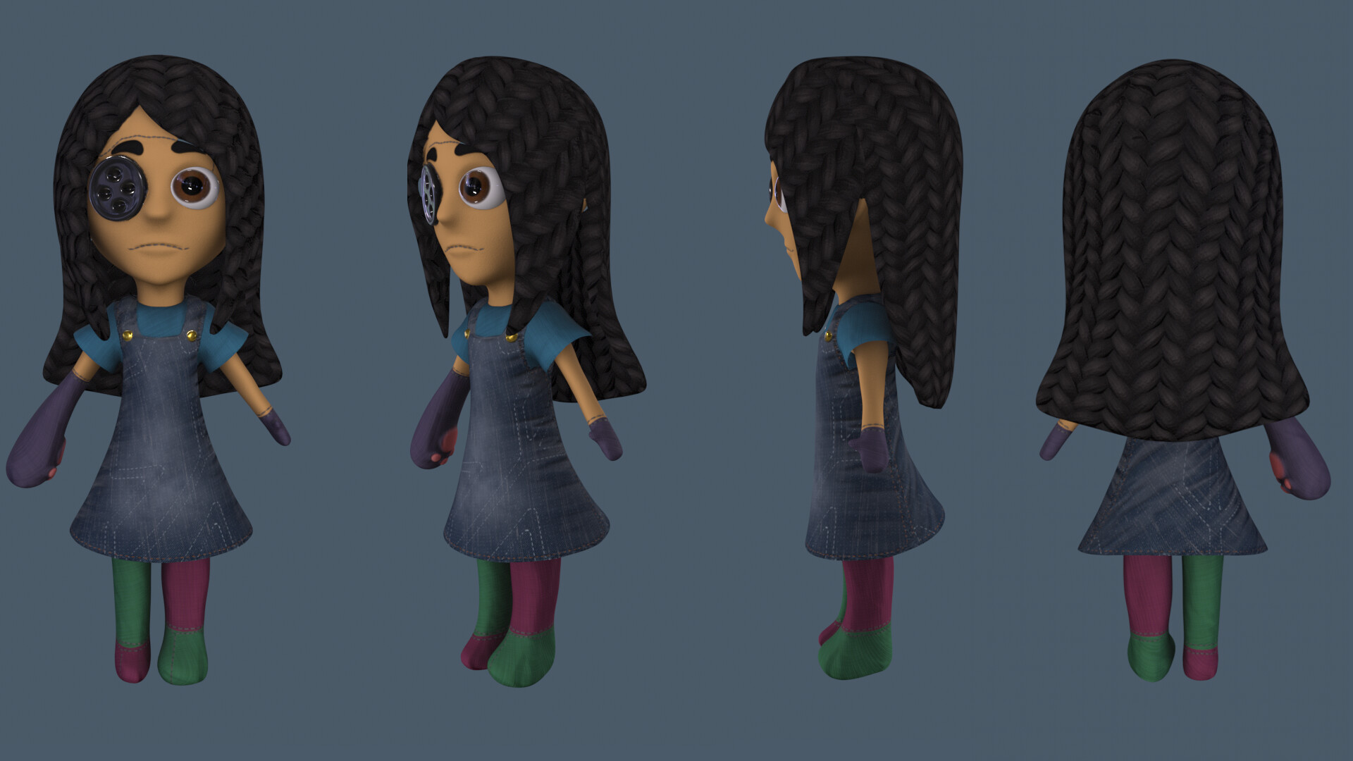 ArtStation - Original Character: Mismatched Doll