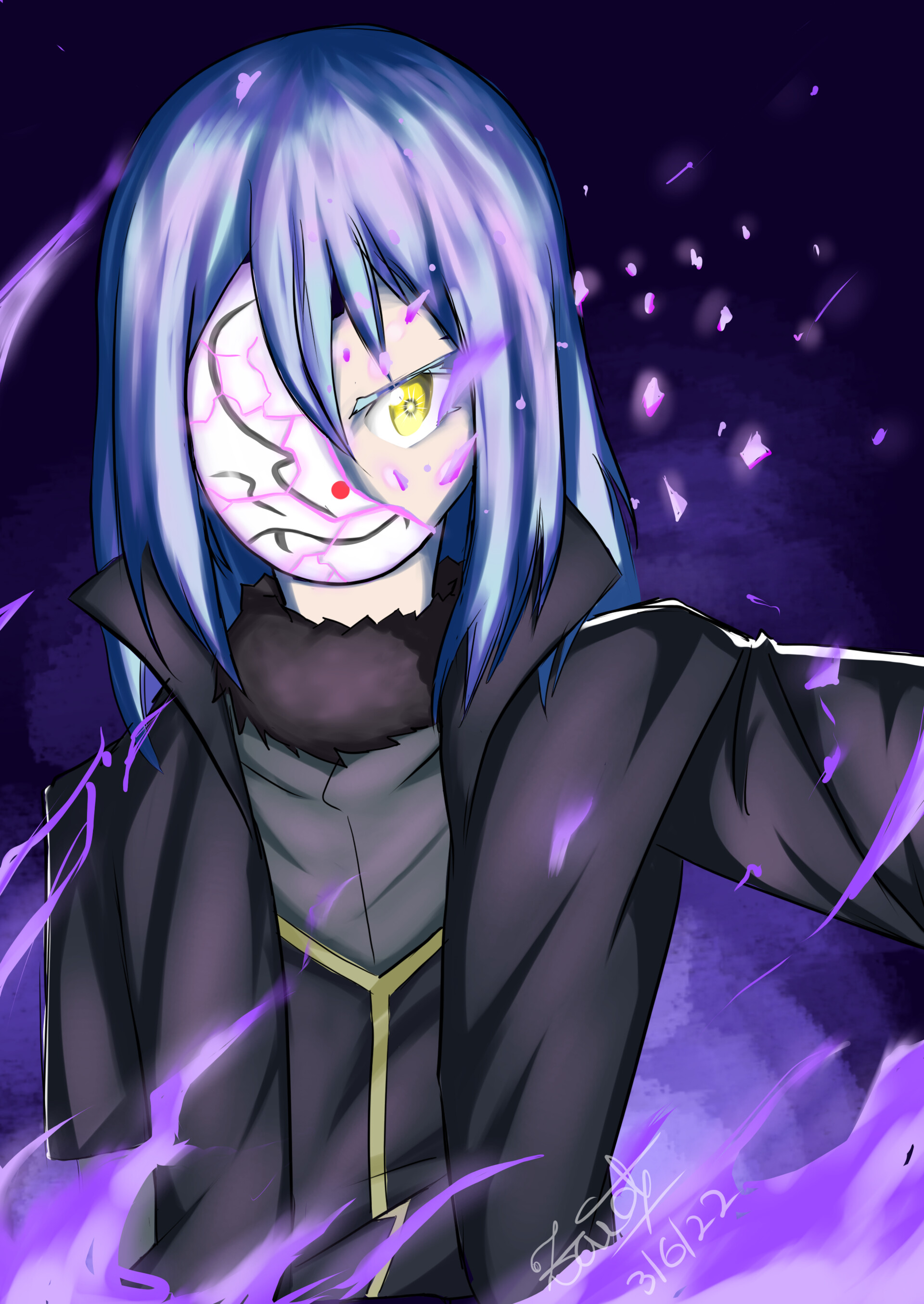 Zaid H. - tensei slime x bleach fanart I did