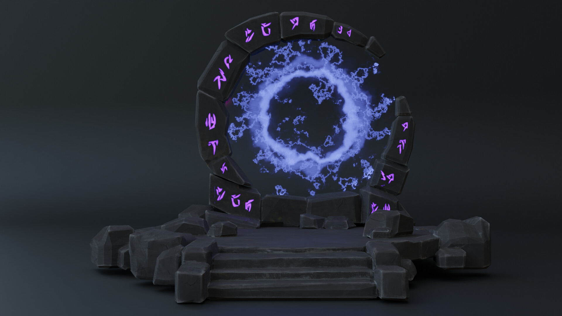 ArtStation - Magic Stone Portal