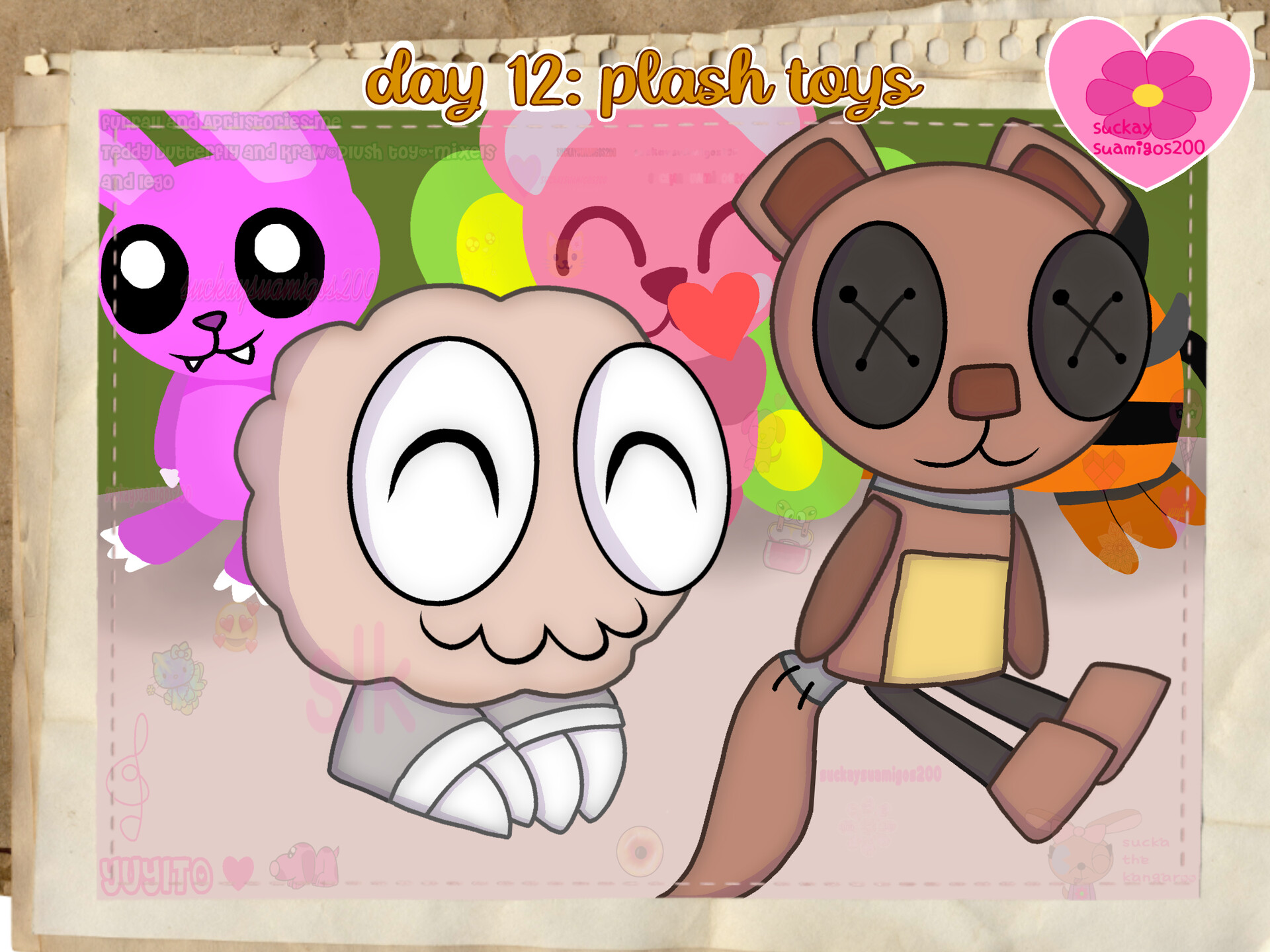 ArtStation - Aprilstories Day 12: Plush Toys