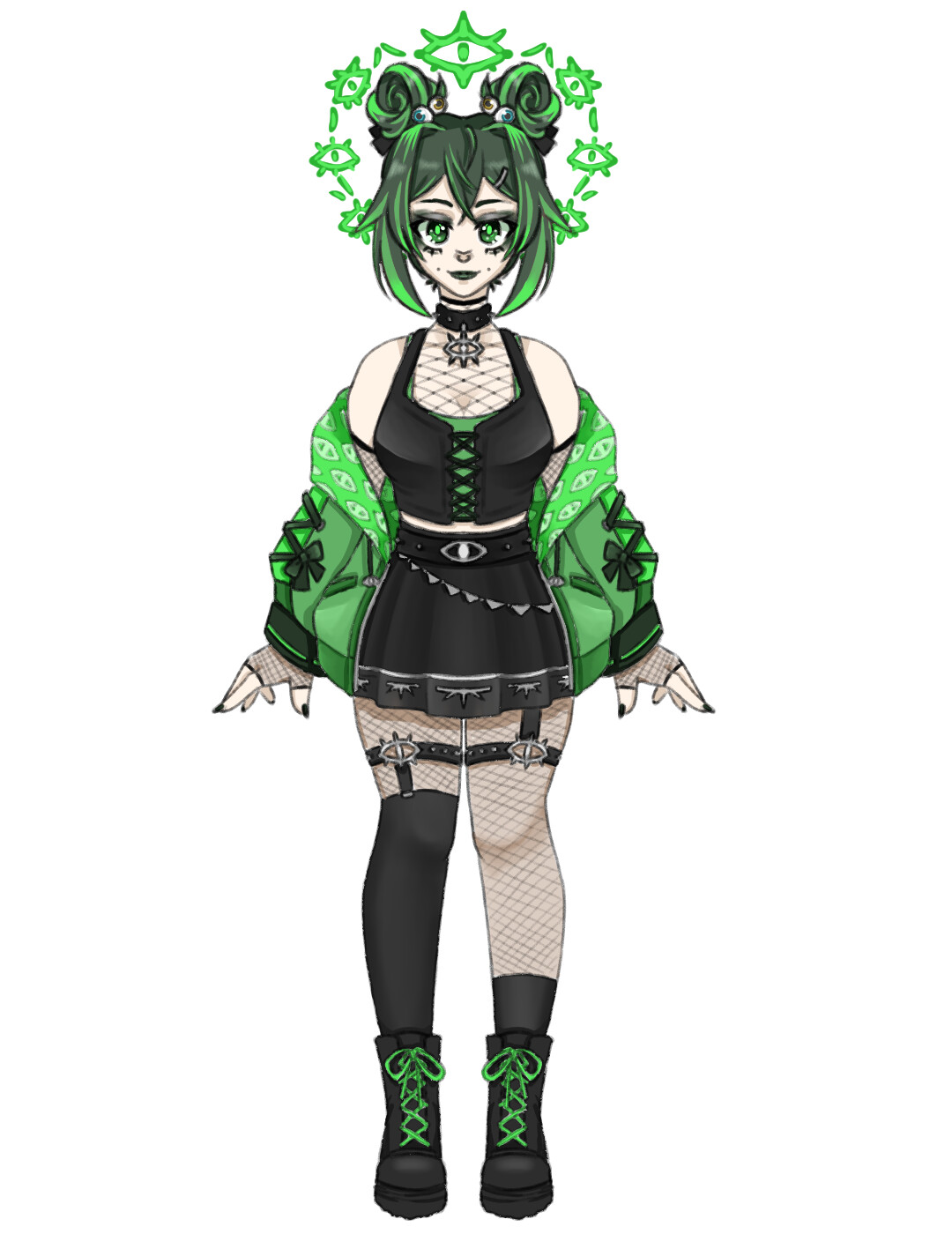 ArtStation - VTuber Outfit Design Commission