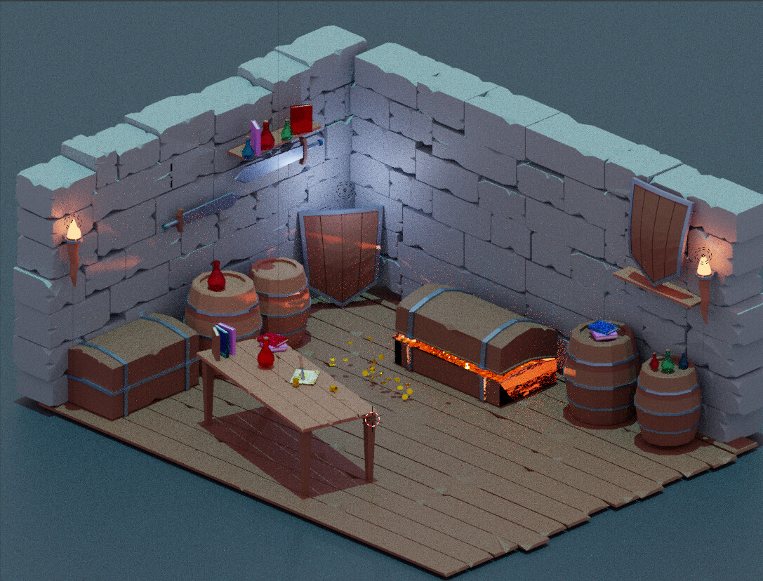 ArtStation - Rogue's lair