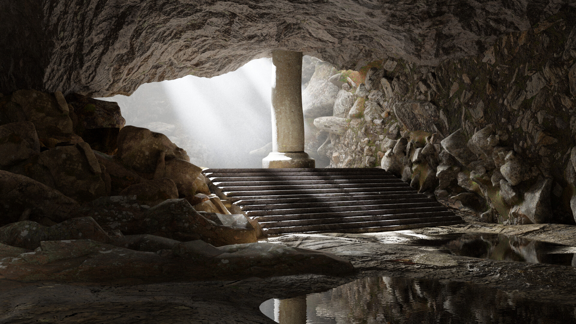 ArtStation - Cave Environment