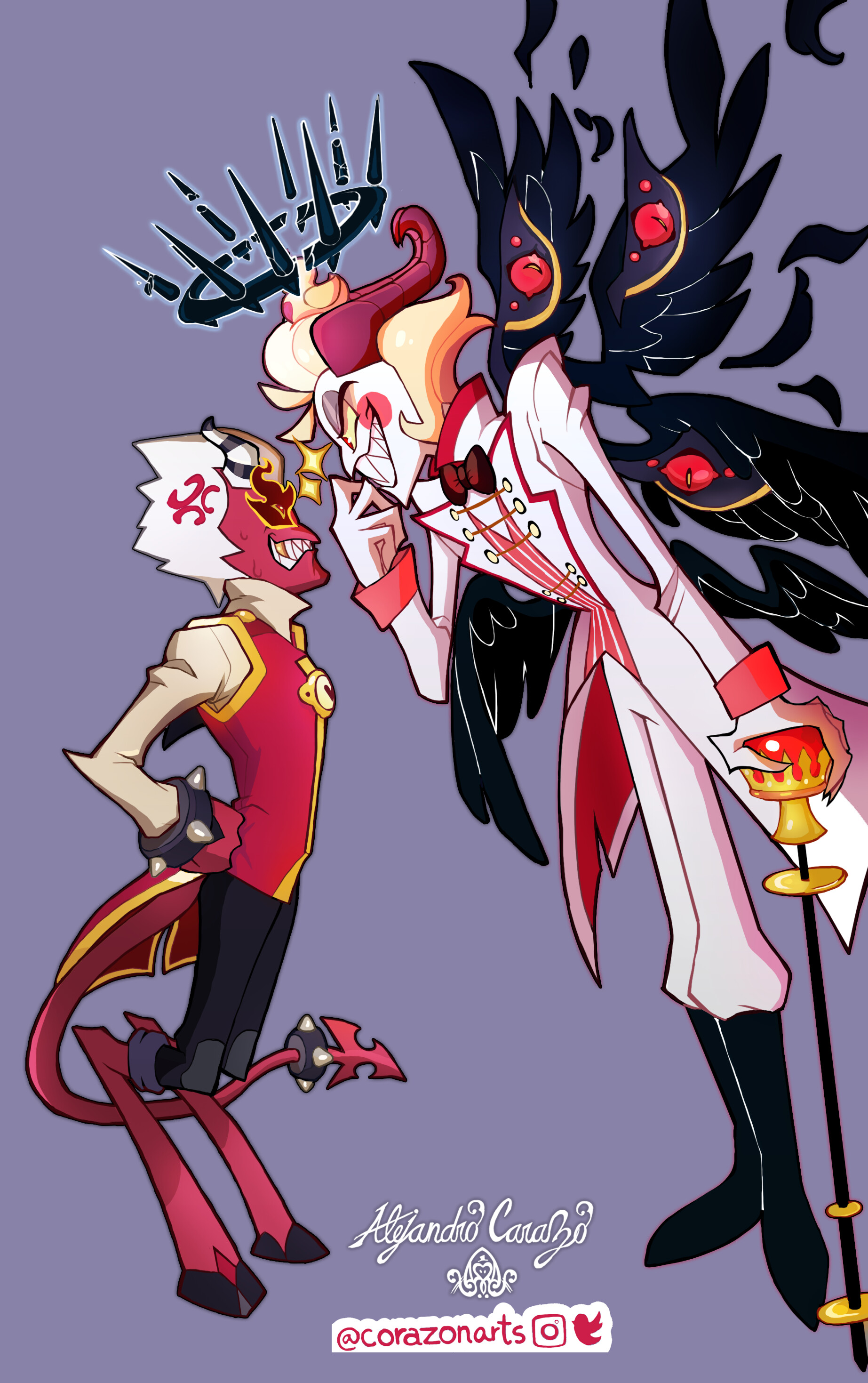 Alejandro Carazo - Hazbin Hotel Impsona | Alessandro the DoorImp