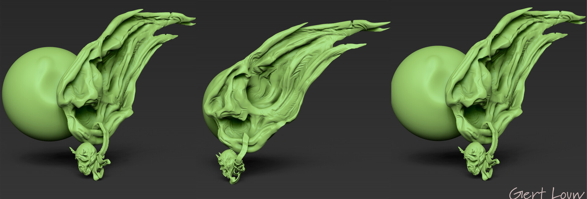 ArtStation - Goblin ear sculpt
