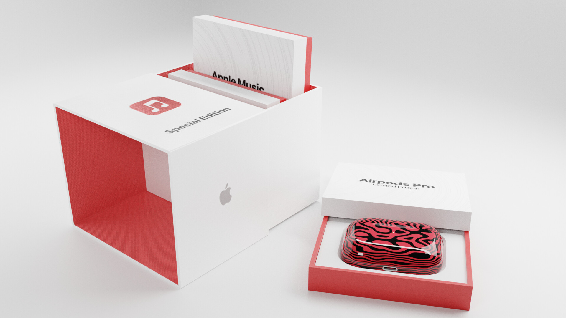 ArtStation - Apple Music - Fictional Render