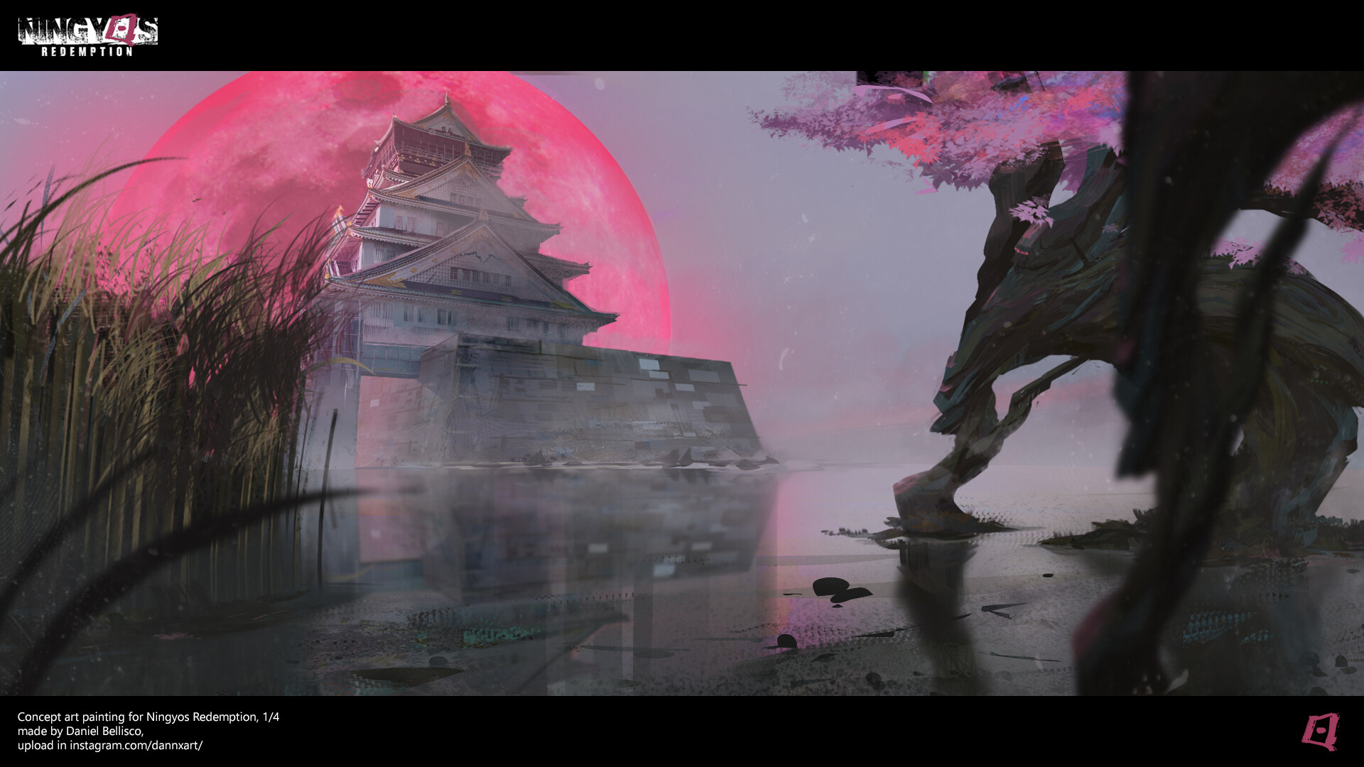 ArtStation - 4. Enviroment Illustrations (Japanese Edo period)