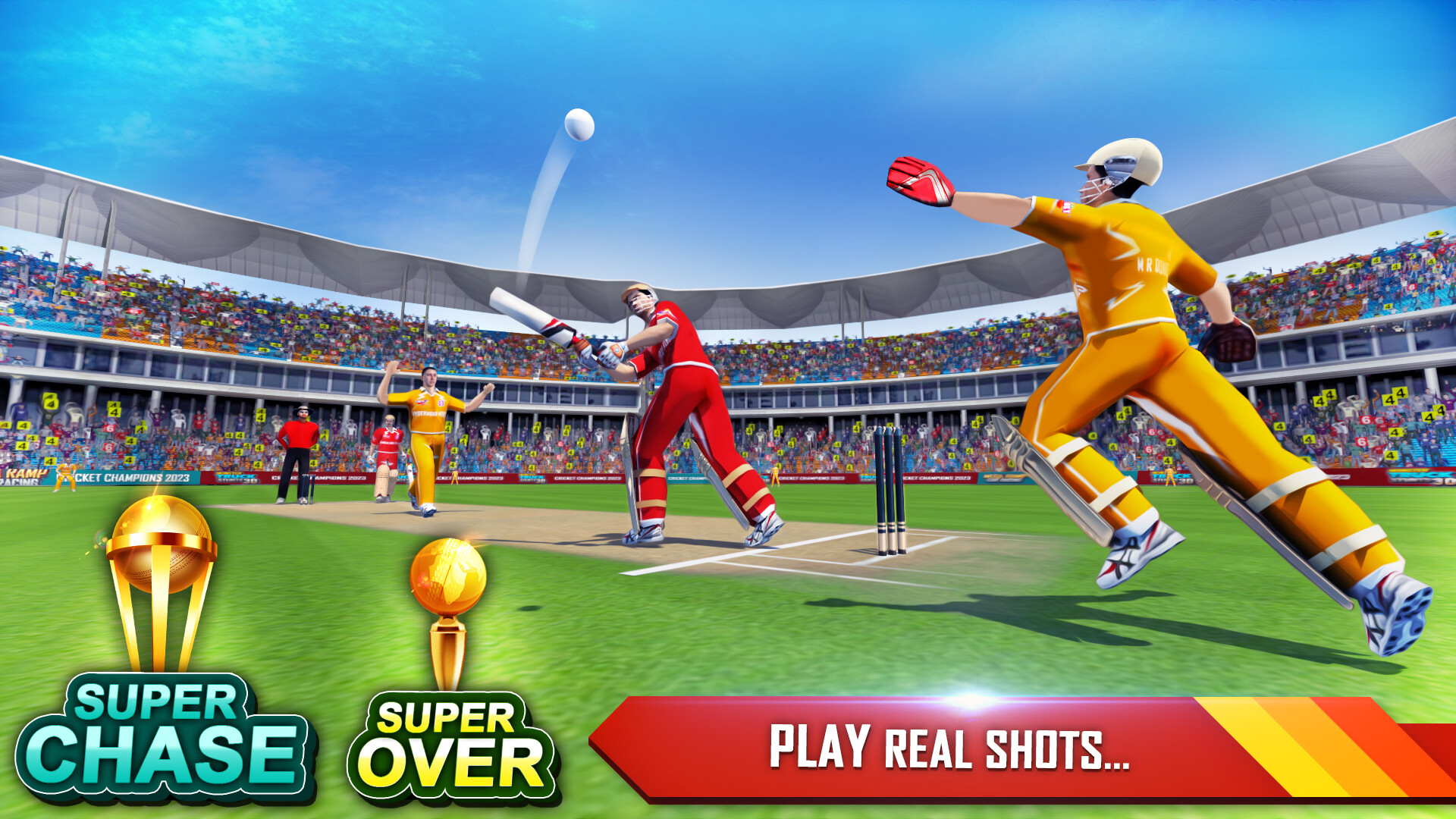 ArtStation - cricket game 3D design