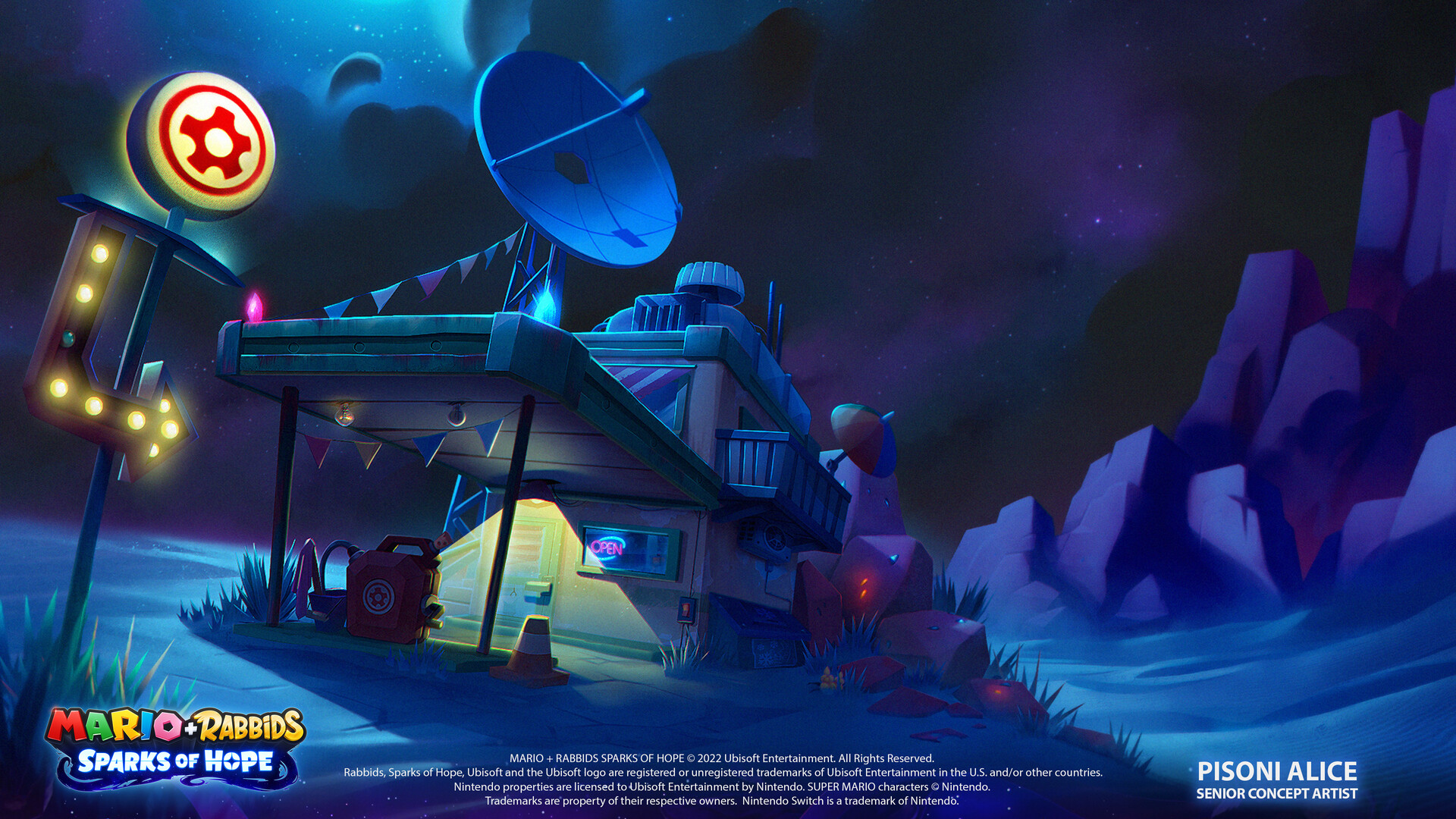 Alice Pisoni - Mario+Rabbids Sparks of Hope - BARRENDALE MESA