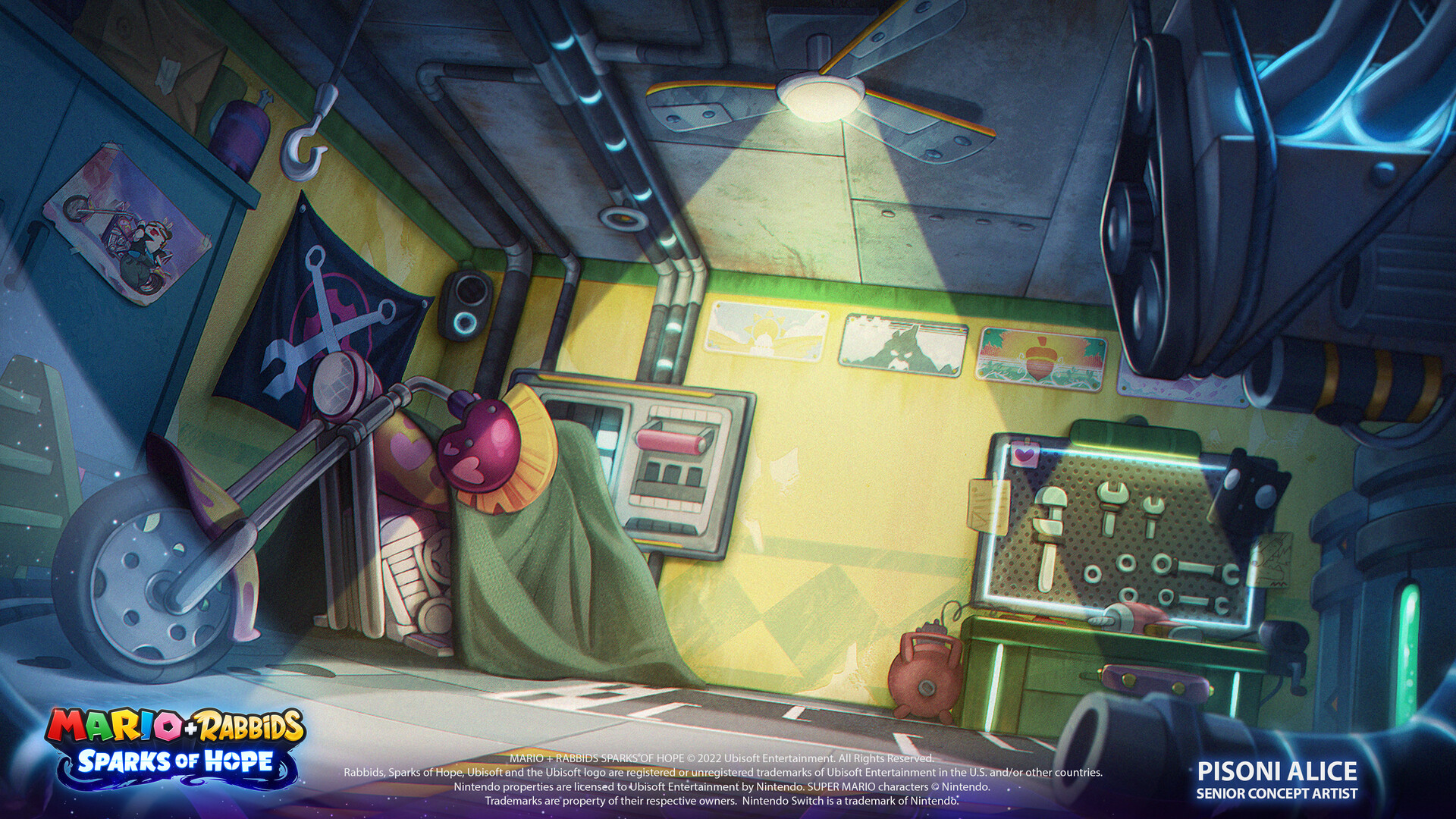 Alice Pisoni - Mario+Rabbids Sparks of Hope - BARRENDALE MESA