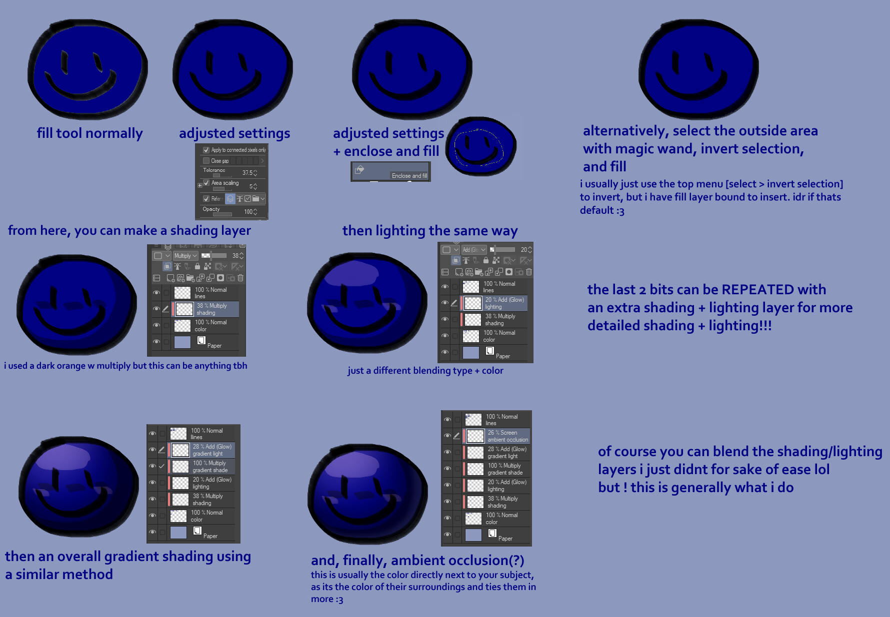 ArtStation - Coloring Process Tutorial