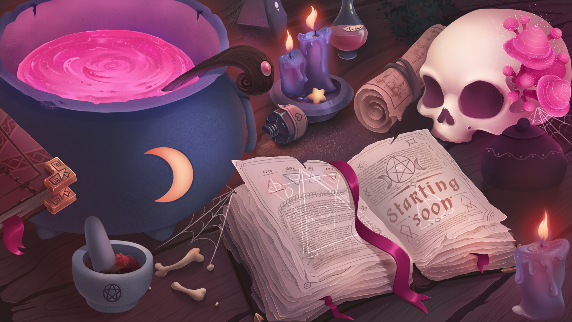 ArtStation - The Witch's Table (animation)