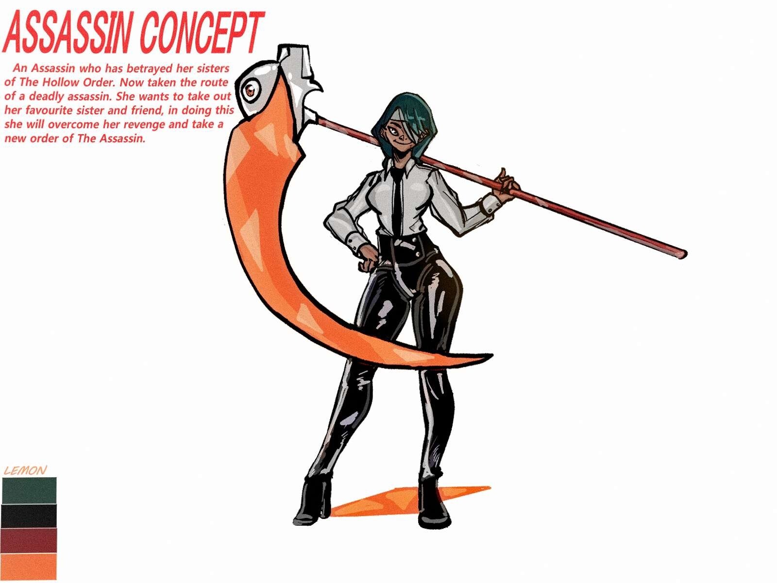 ArtStation - New Fighter, Assassin!