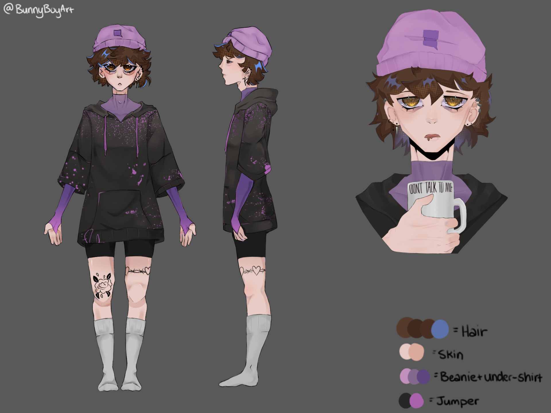 ArtStation - Character sheets