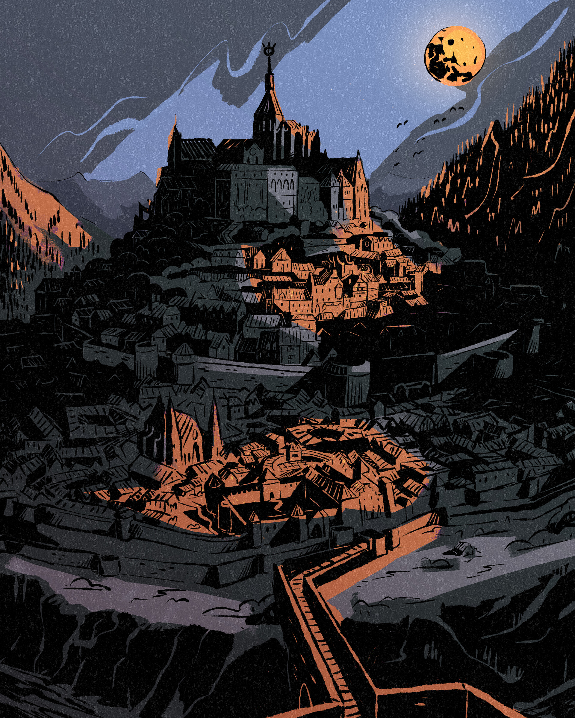 ArtStation - dark castle