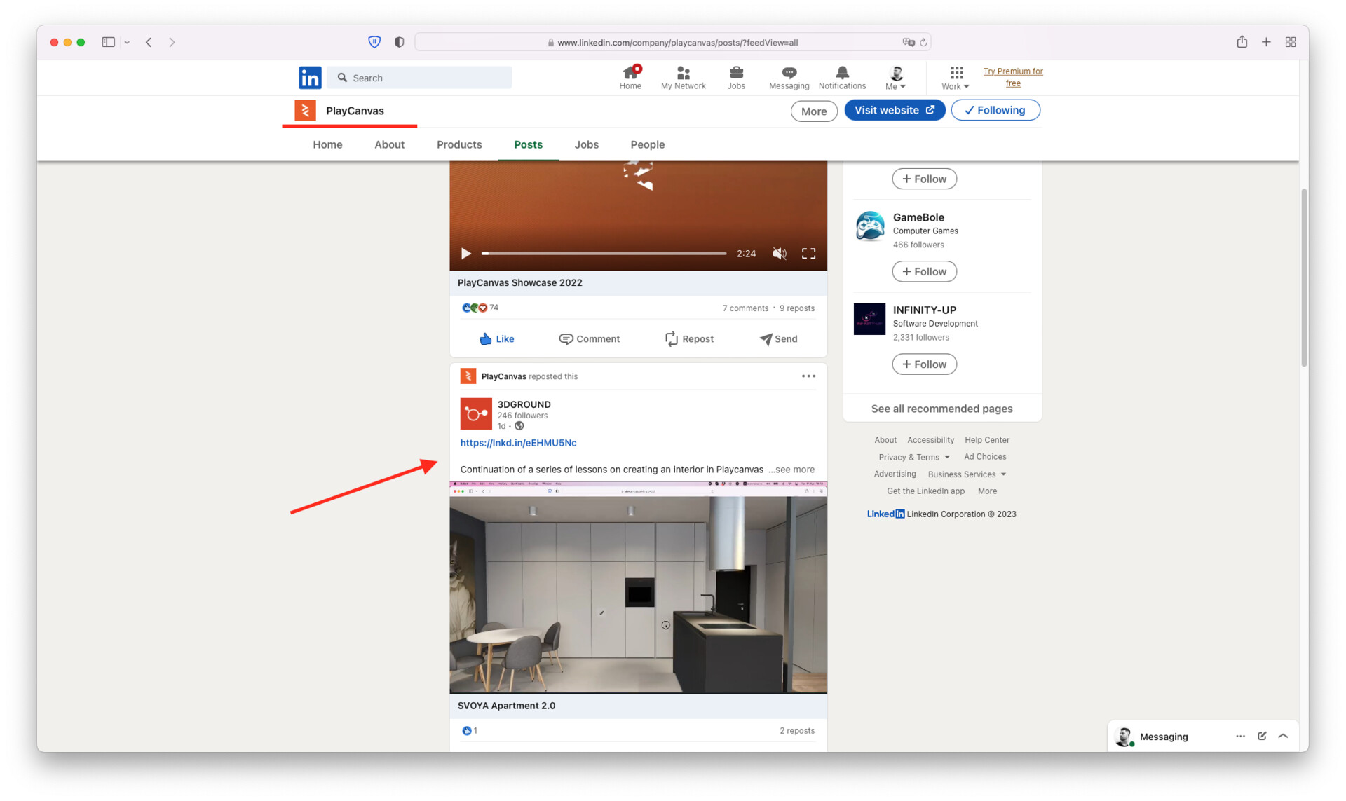 Lukianenko Vasyl - Playcanvas SVOYA Apartment 2.0