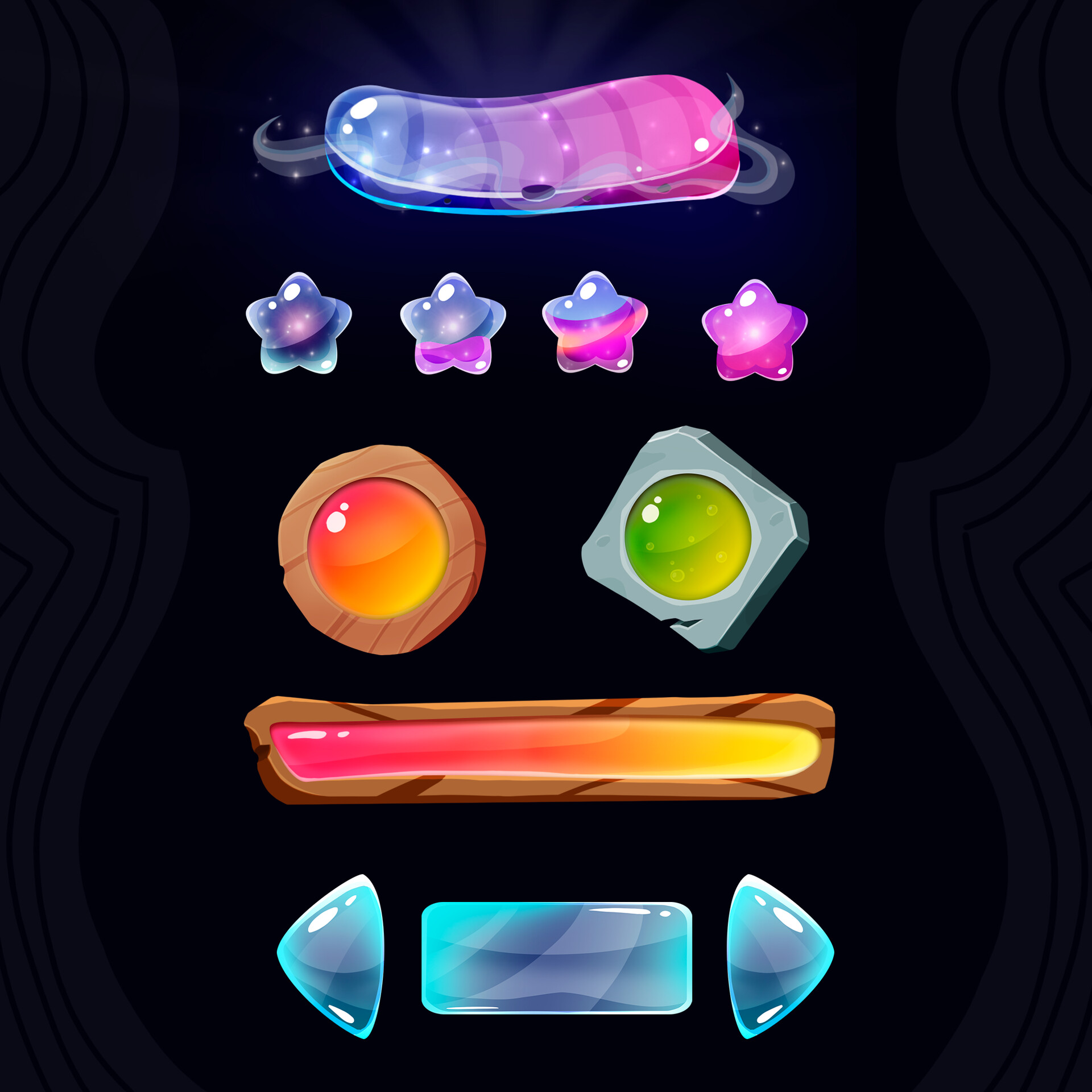 ArtStation - UI elements