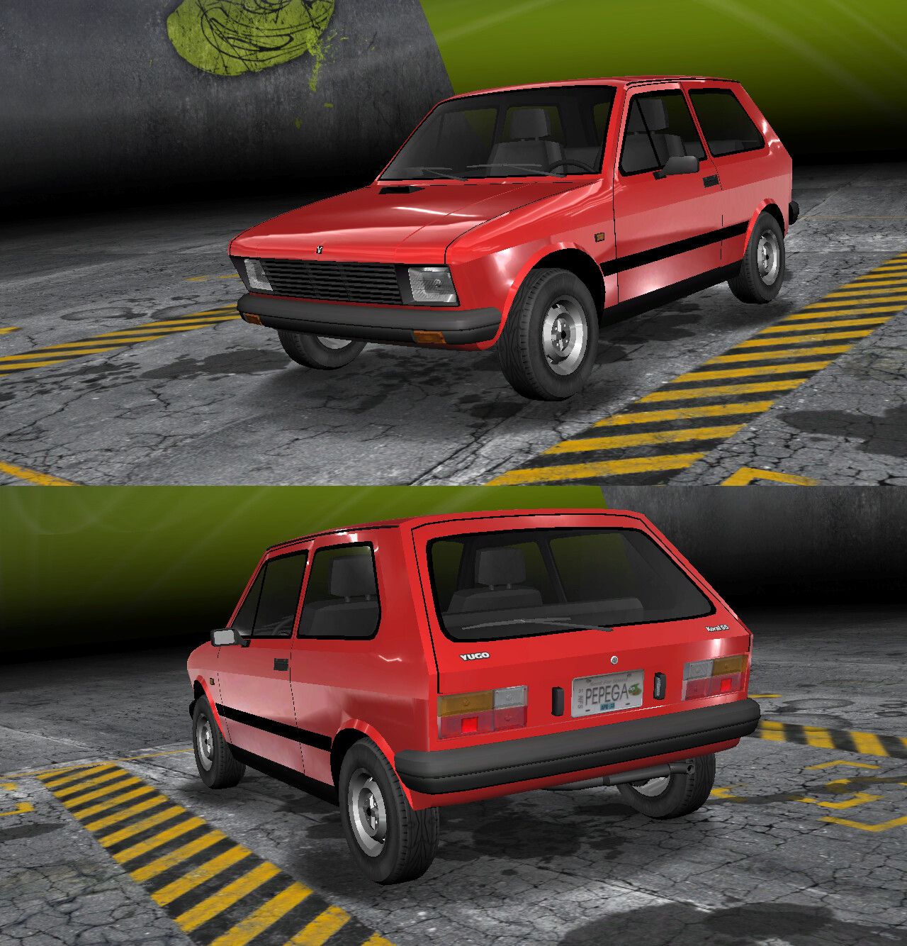 Karol Łukowski - Zastava Yugo - NFS ProStreet Pepega Edition