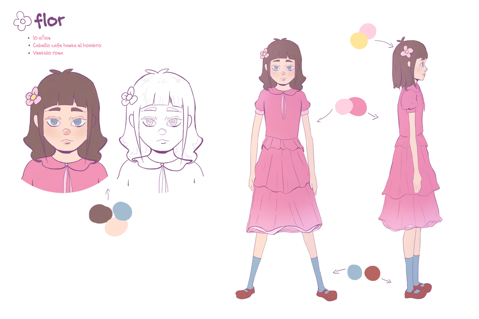 ArtStation - Character Design - Flor