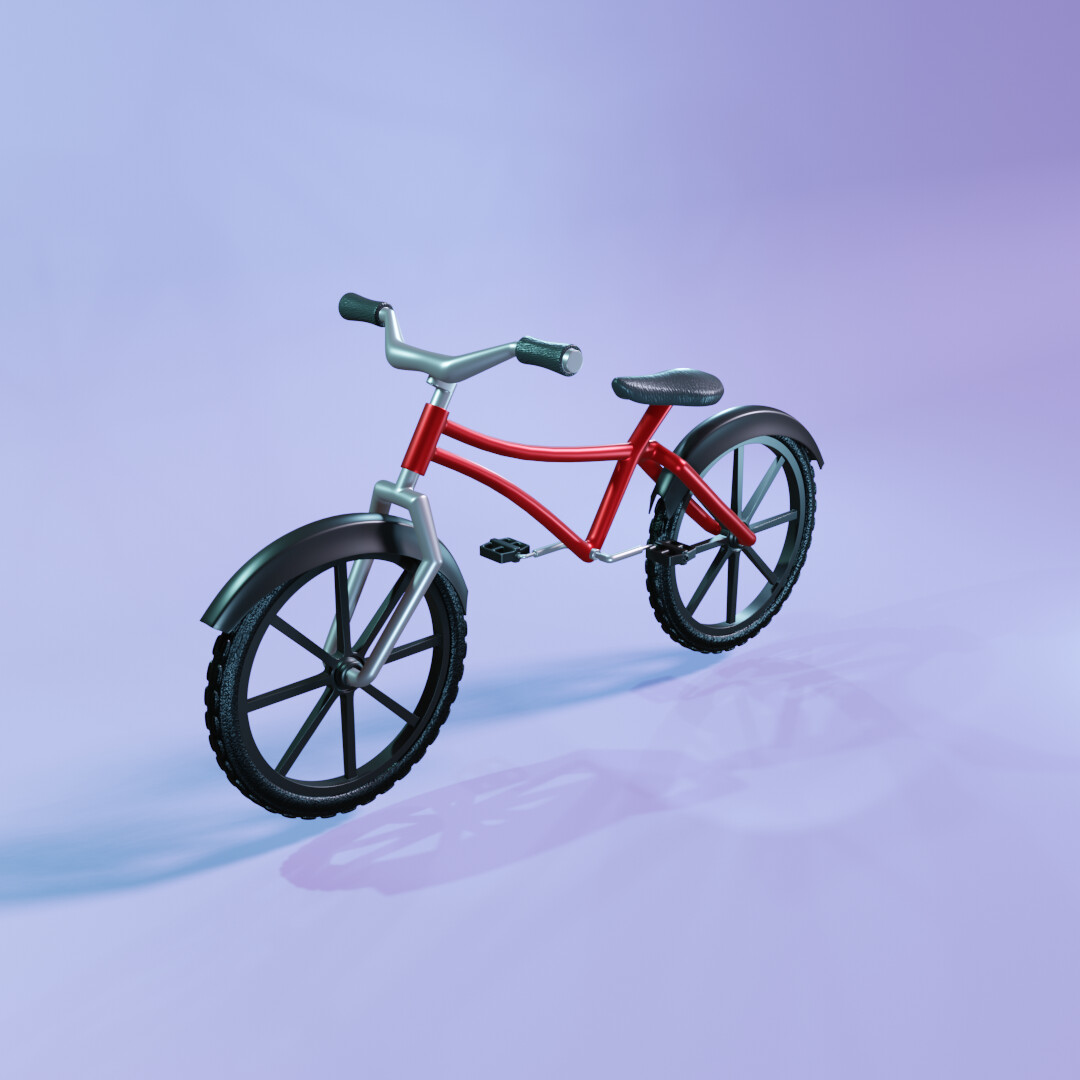 ArtStation - Cartoon Bike