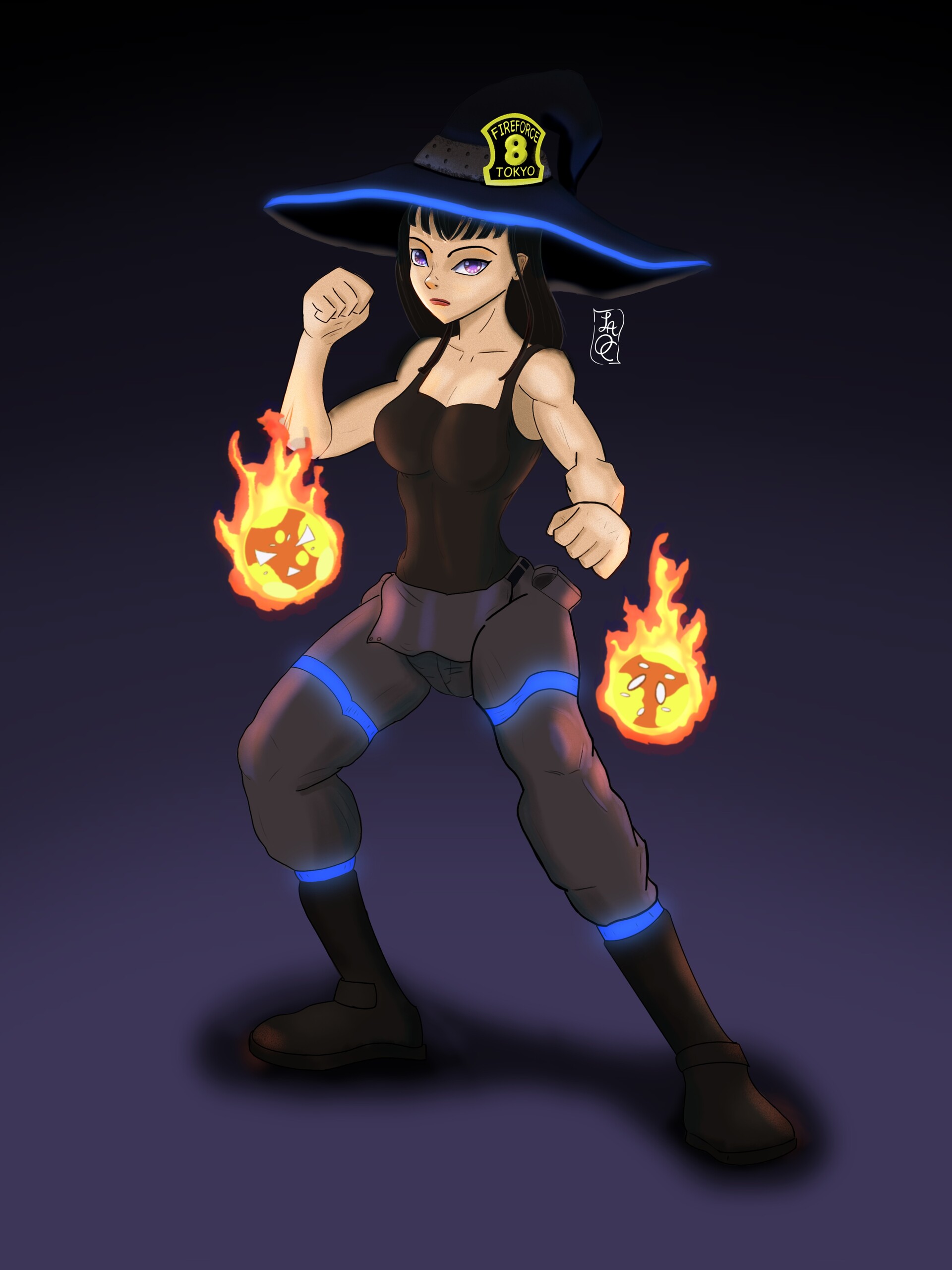 ArtStation - Maki Fire Force FanArt