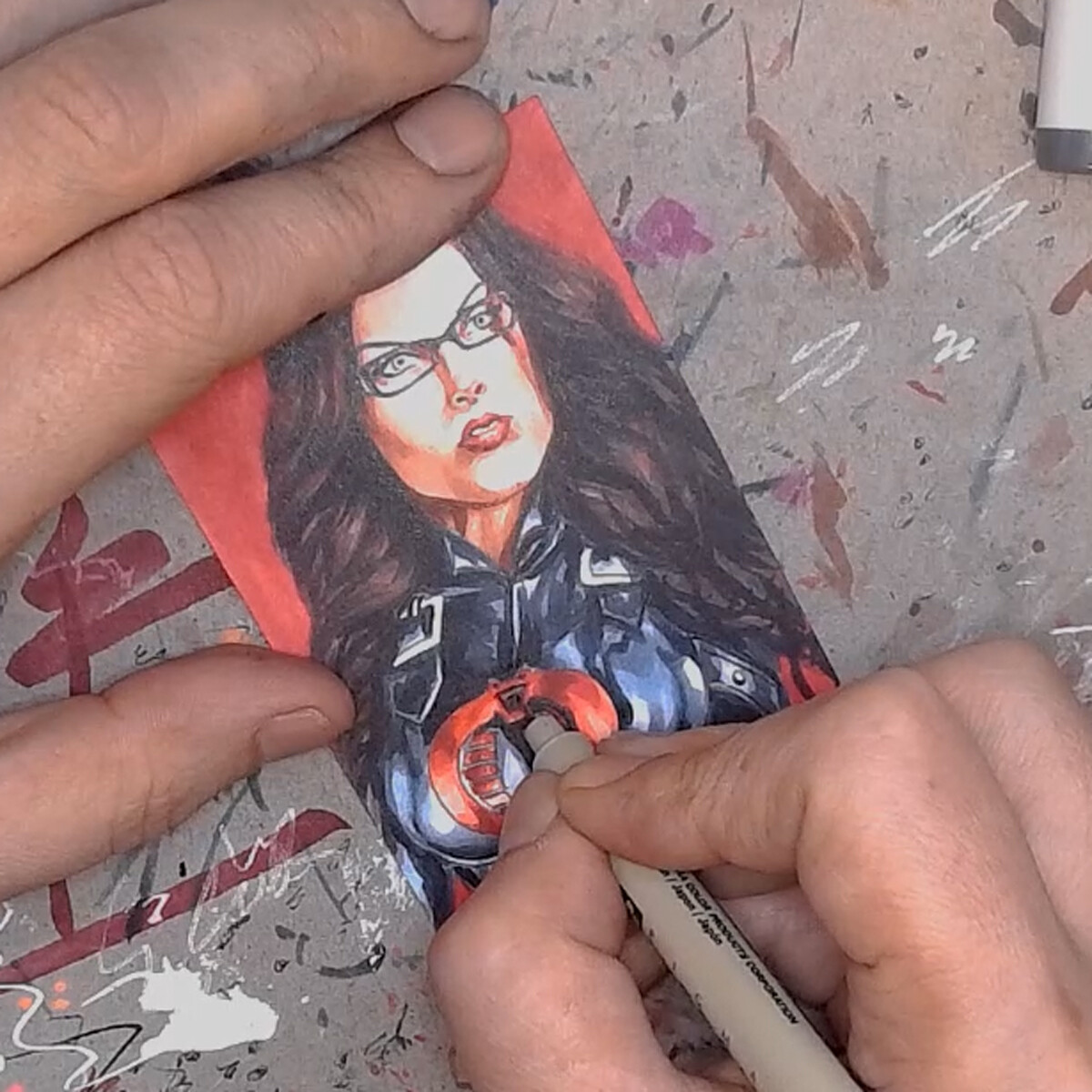 David Duke - Baroness Sketch Card