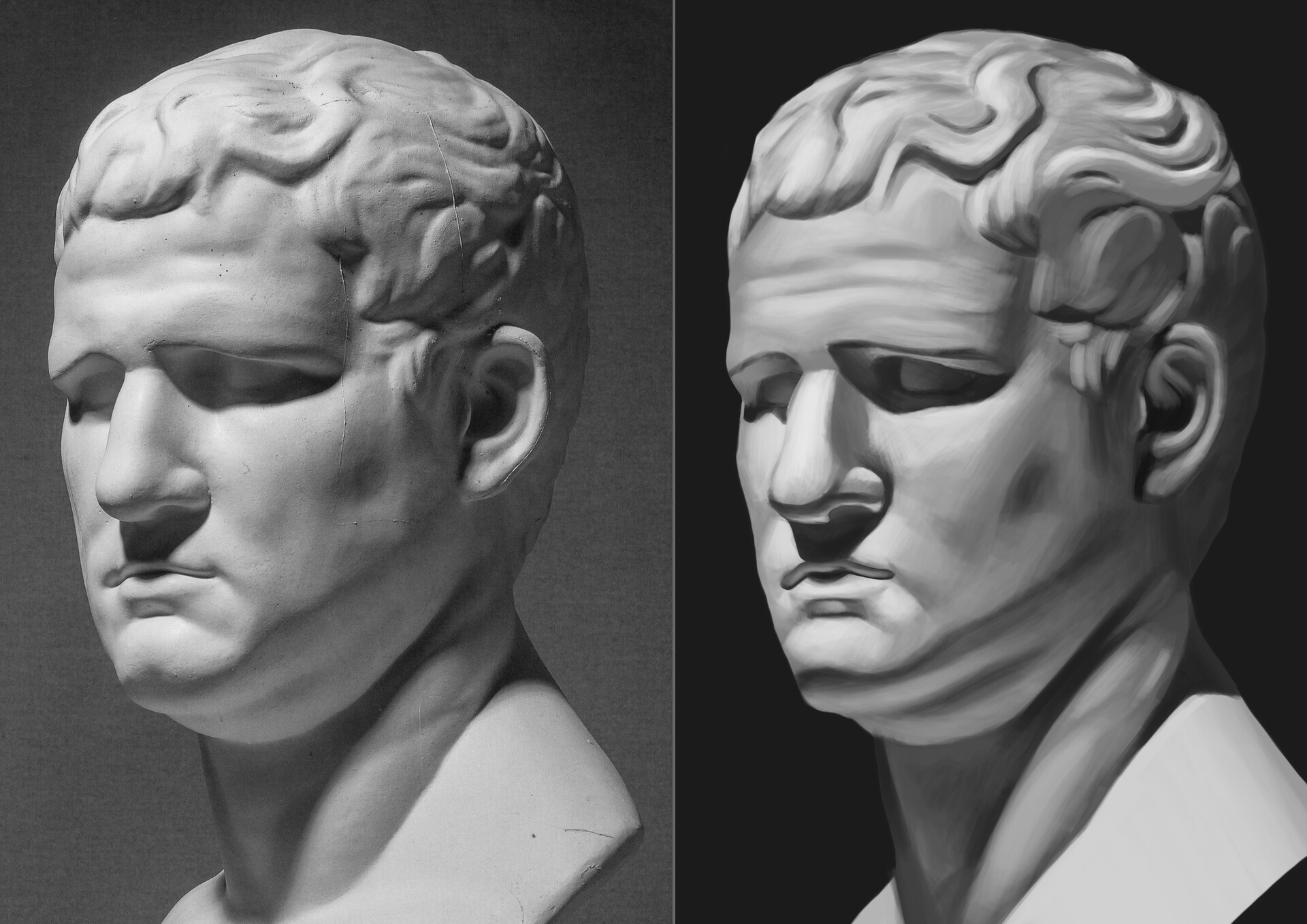 ArtStation - Light & Shadow Study