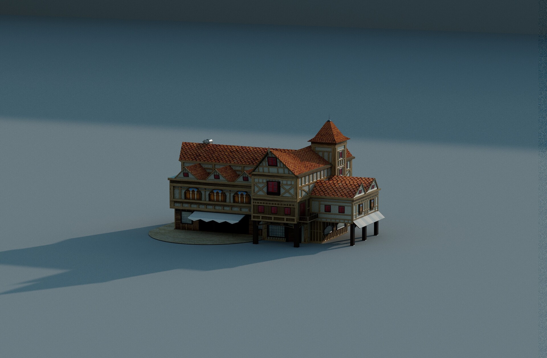 ArtStation - old Building