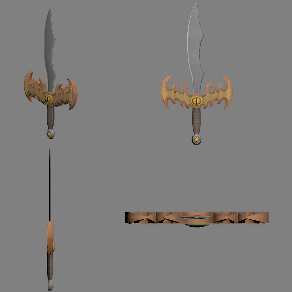 ArtStation - Flaming Sword