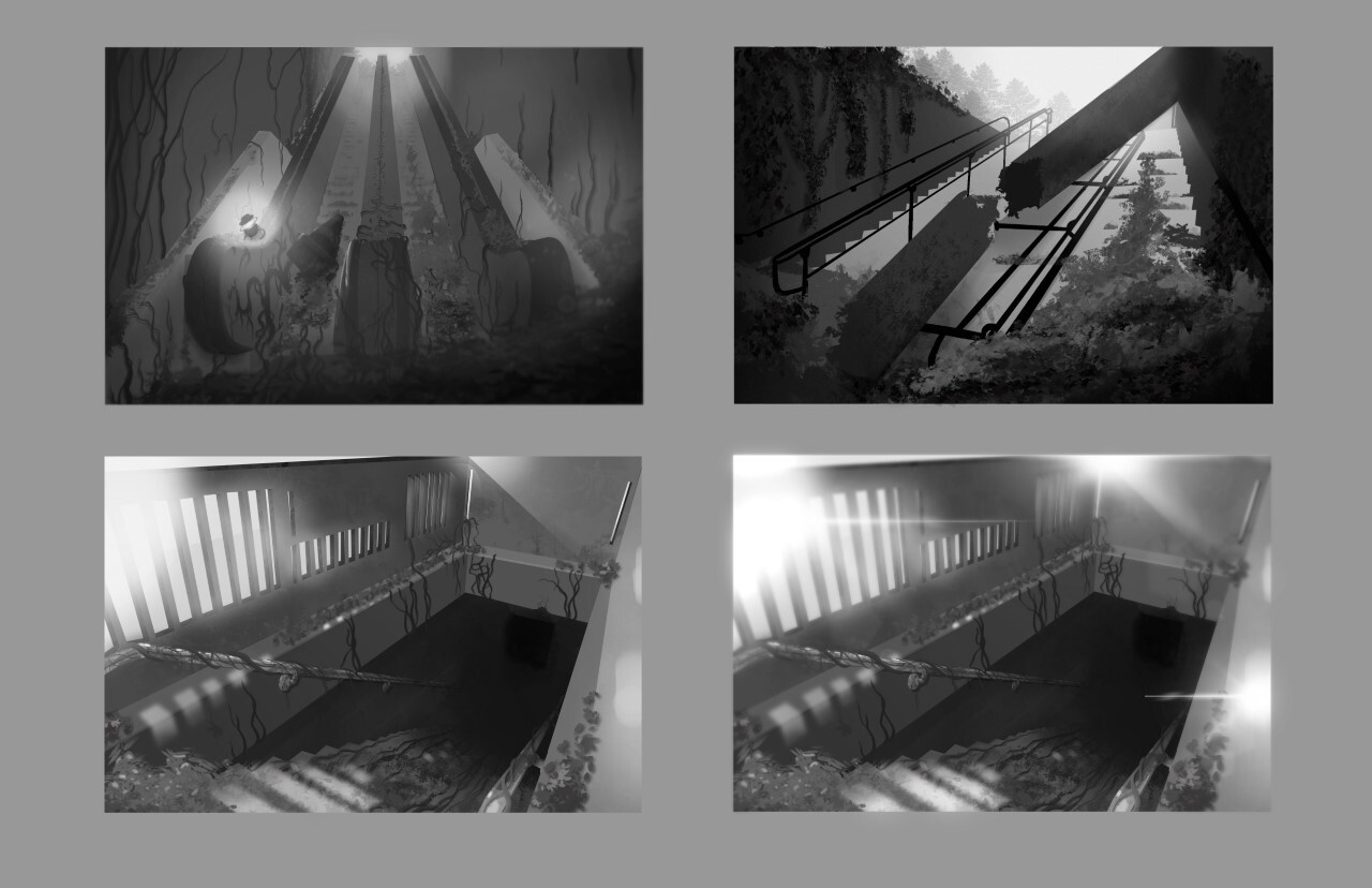 ArtStation - Mood Thumbnails