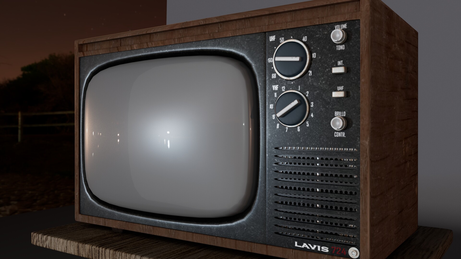 ArtStation - Grandpa's Television