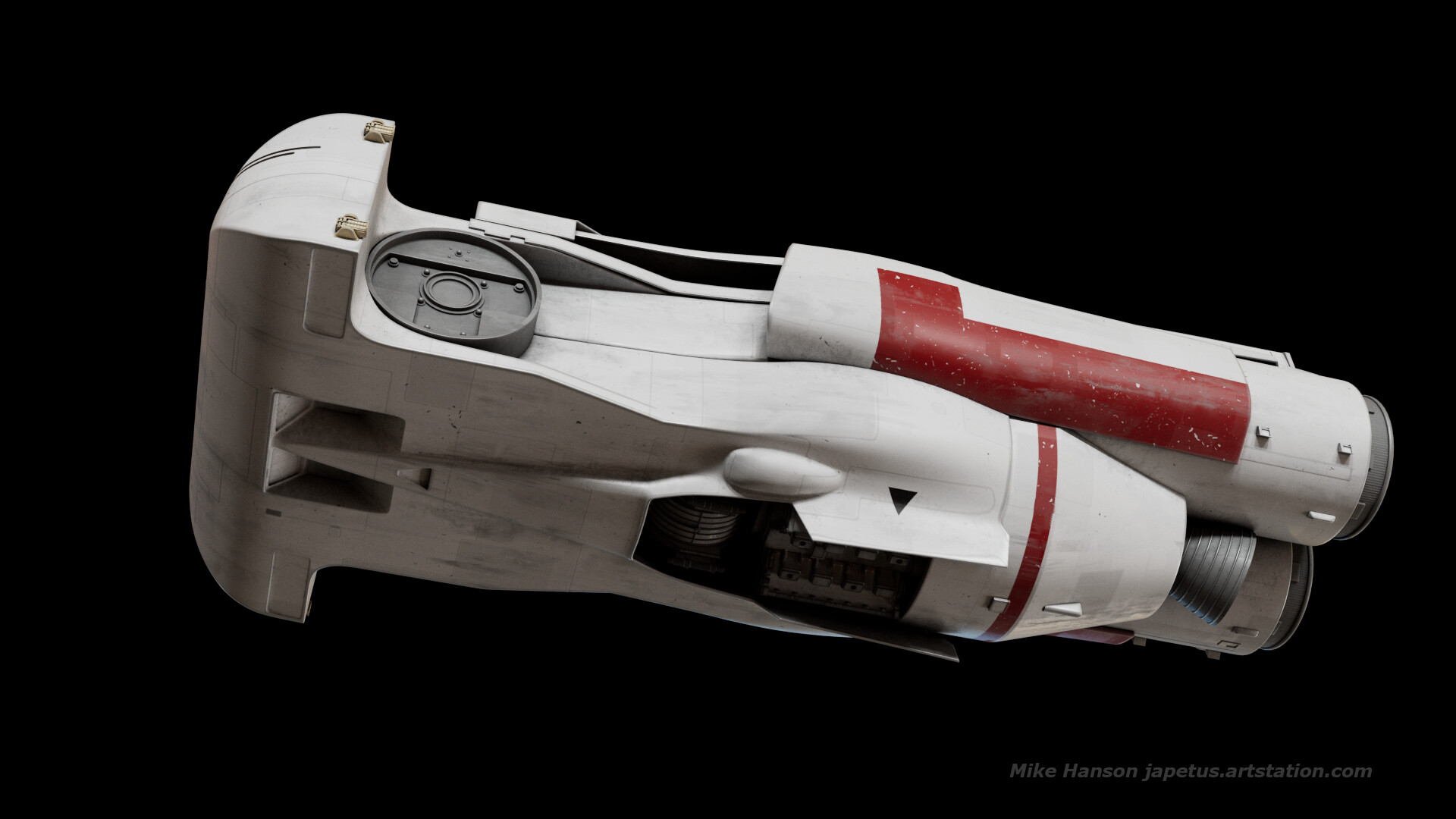 Mike Hanson - BSG Colonial Fleet - Canaris Shuttle B