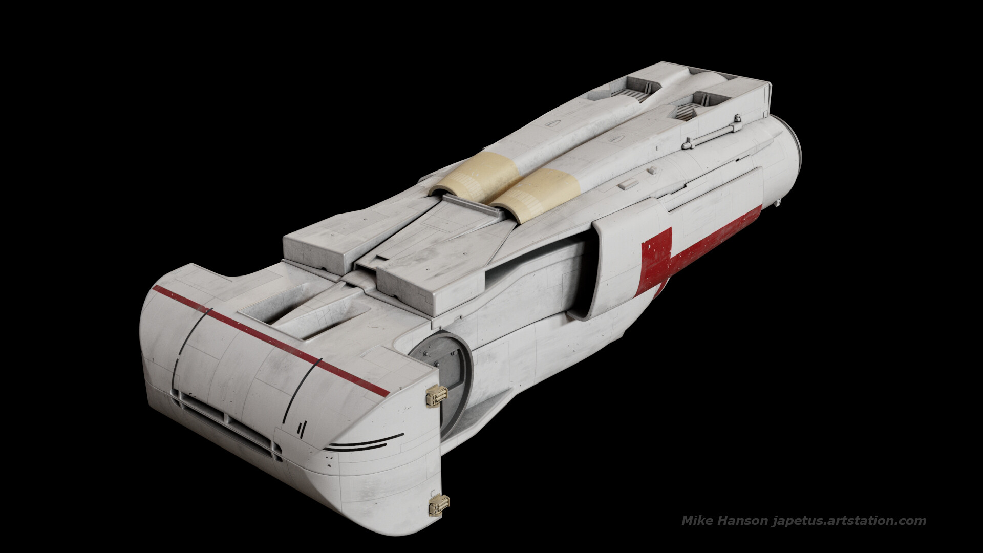 Mike Hanson - BSG Colonial Fleet - Canaris Shuttle B