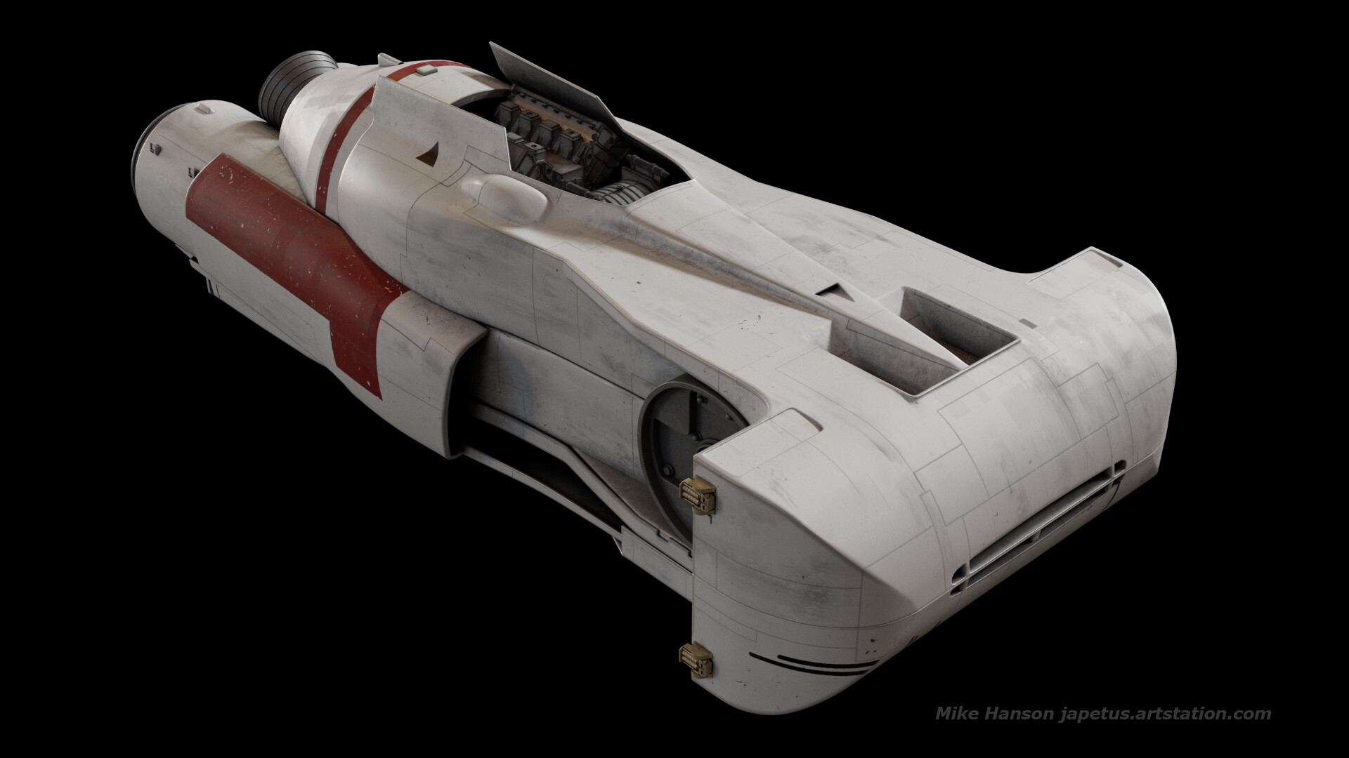 Mike Hanson - BSG Colonial Fleet - Canaris Shuttle B