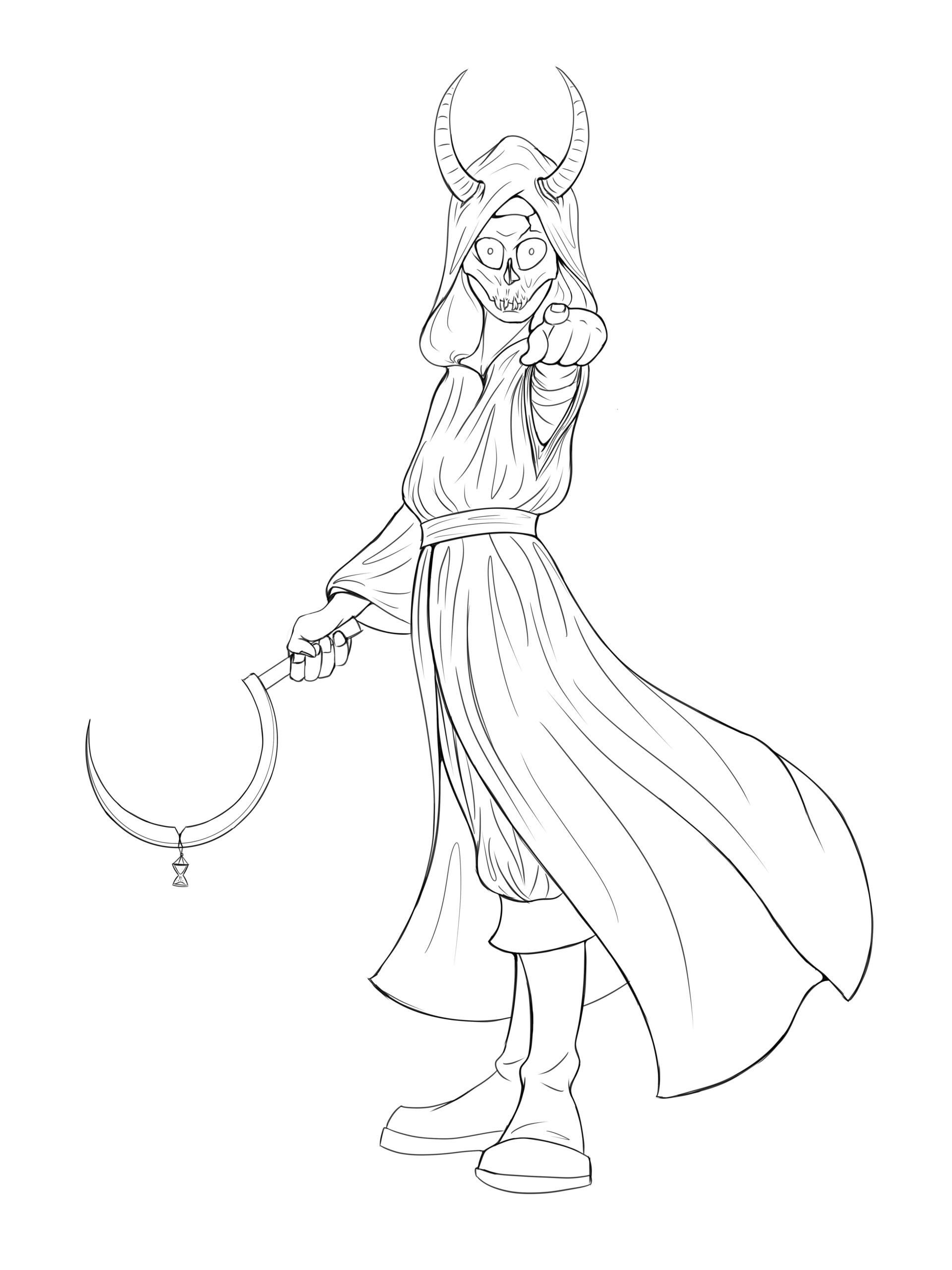 ArtStation - Character Line Art