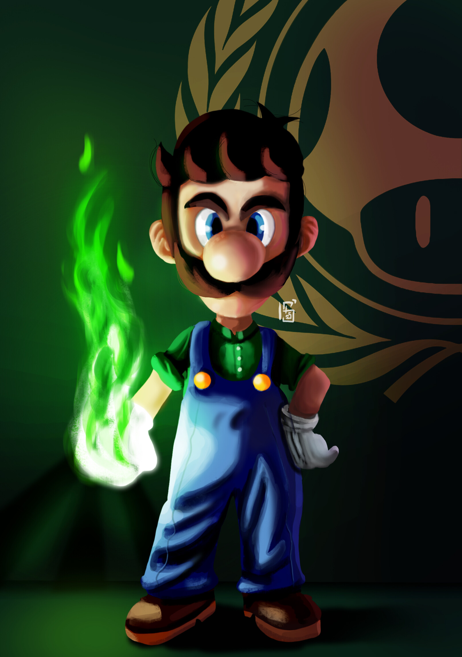 Ben Reyes Rivero - Fake Panda - - Luigi KOF