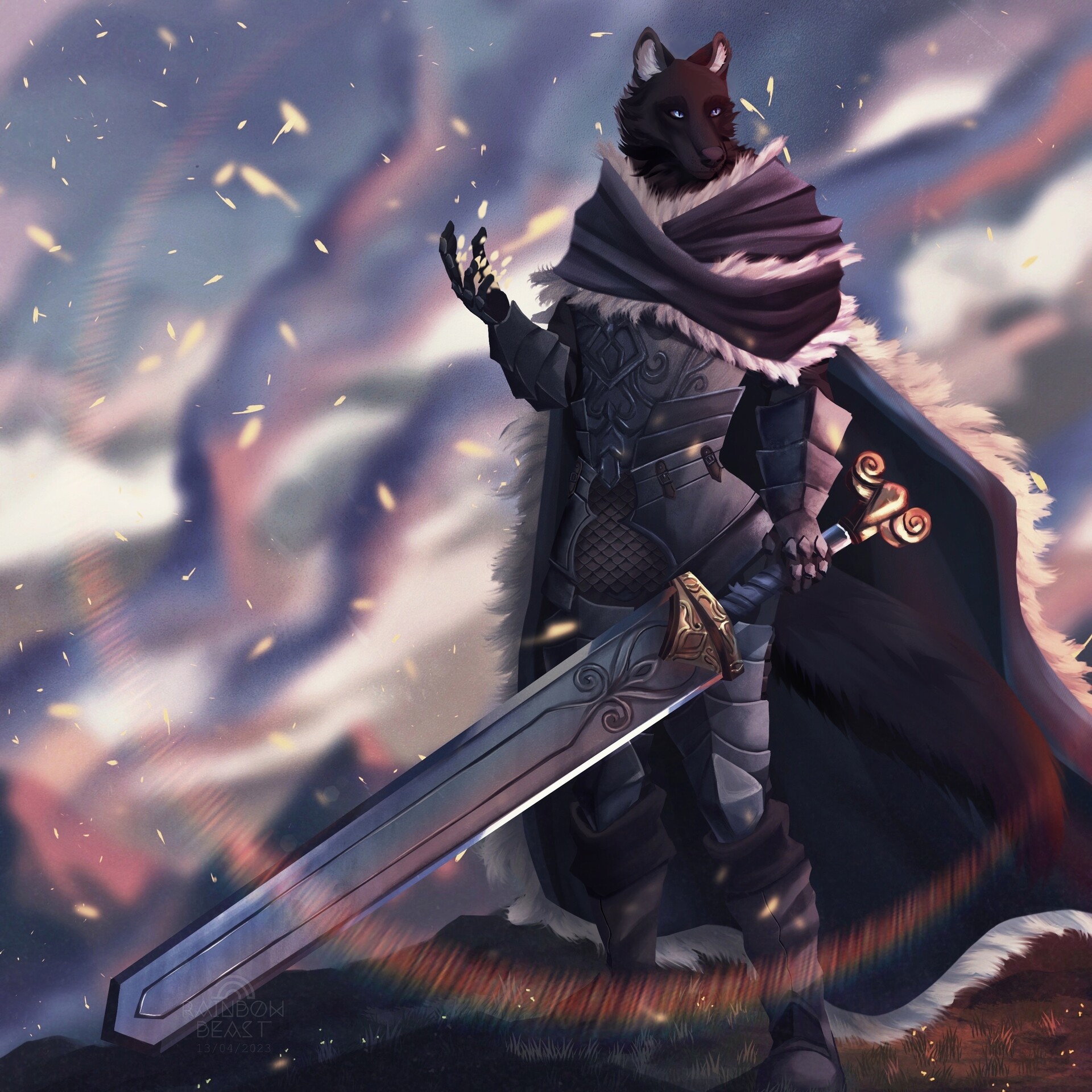 ArtStation - Another version of Blaidd Elden Ring