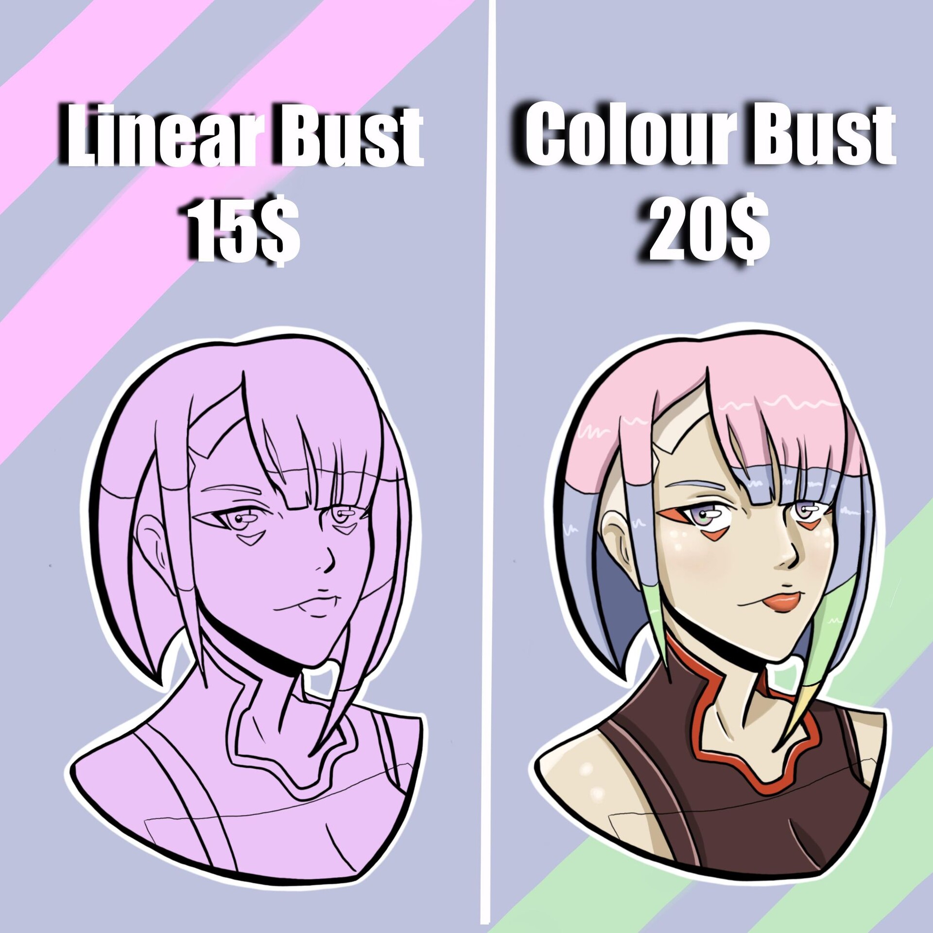 ArtStation - Anime Commissions -Bust