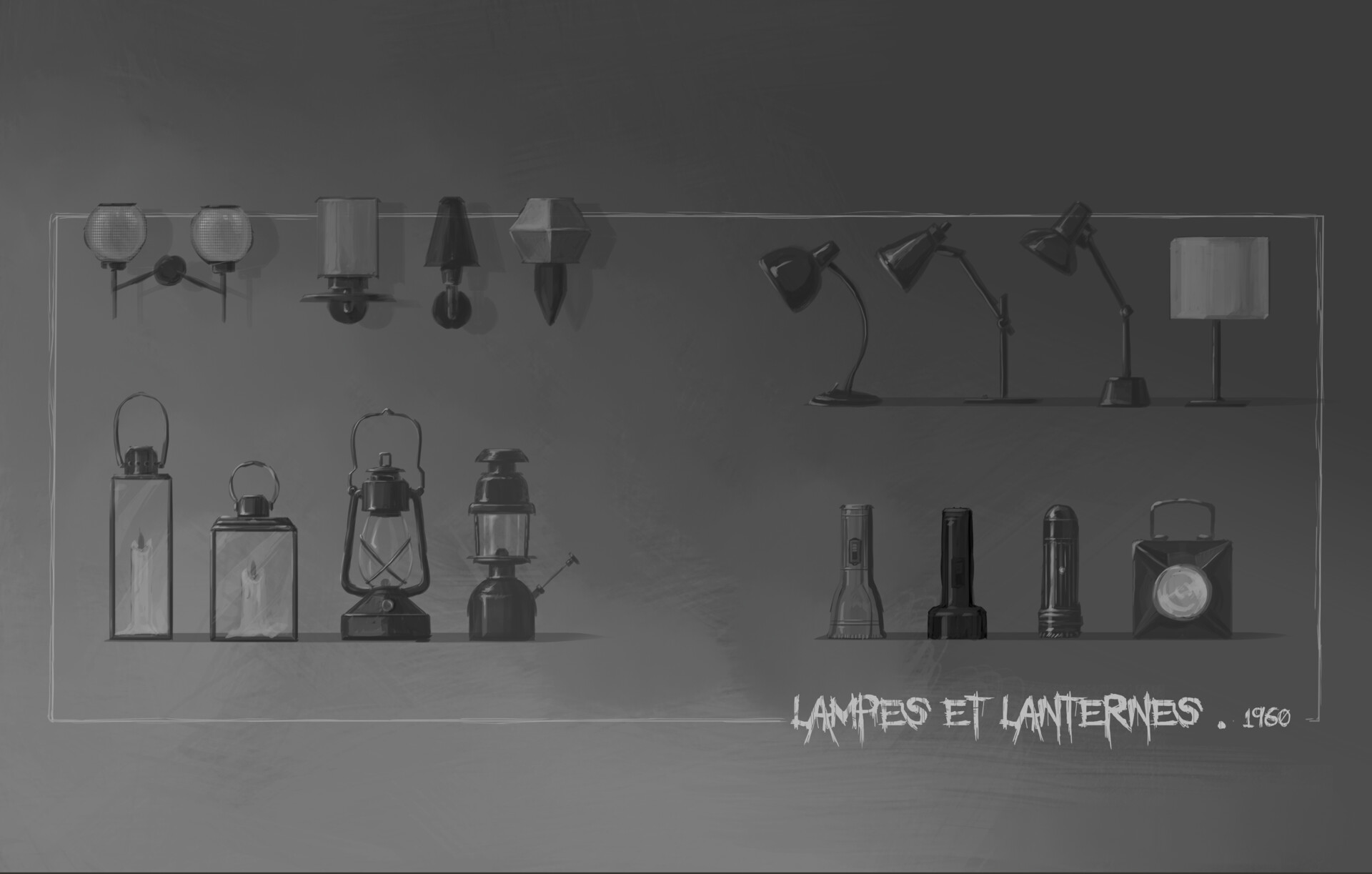 ArtStation - Lamp concept