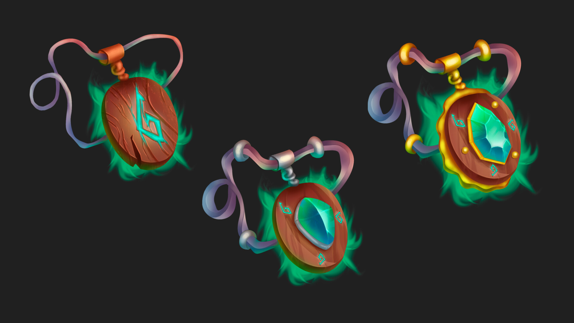 ArtStation - Level up icons