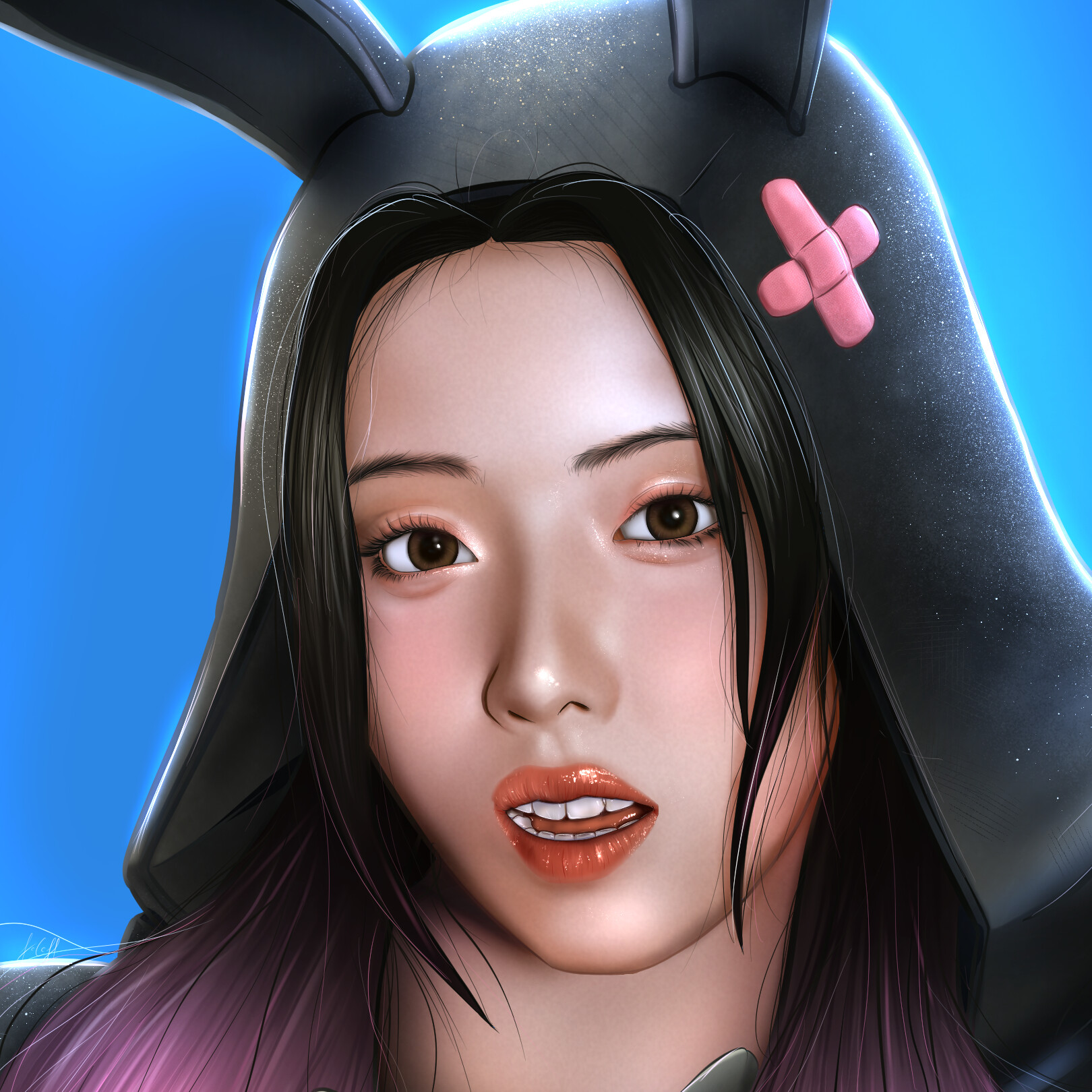 ArtStation - Jiwoo - NMIXX (Fortnite Highwire clothing)