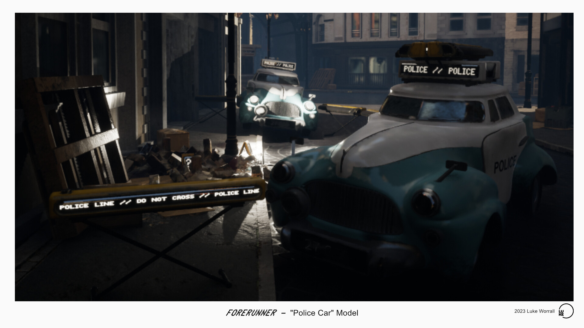 Luke Worrall - Forerunner - Environment Design Concept