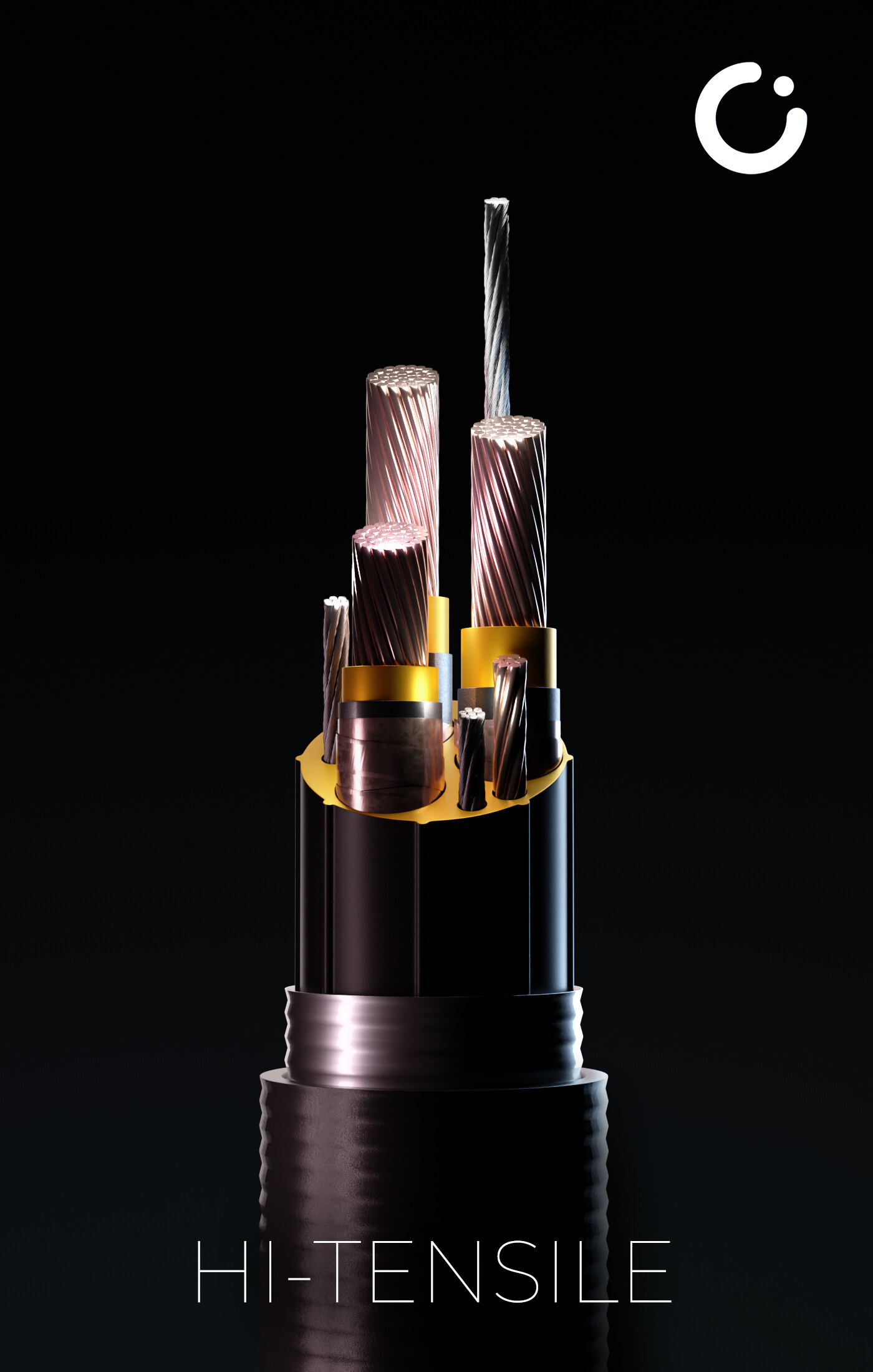 Maria Meinhardt Art - Cable, 3D visualization