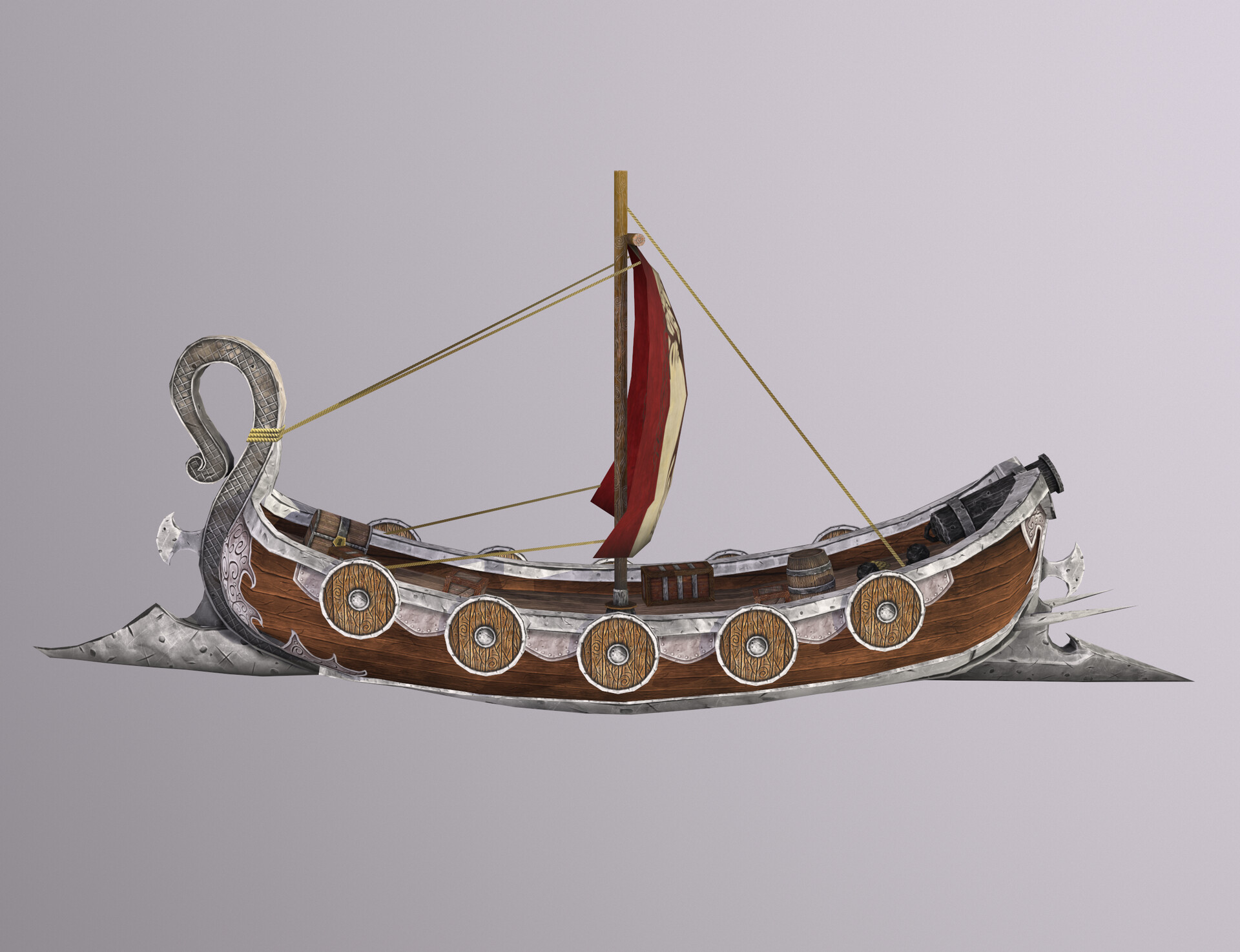 William Pak - Base Pirate Ships of Playable Races in Pirate Raids Online