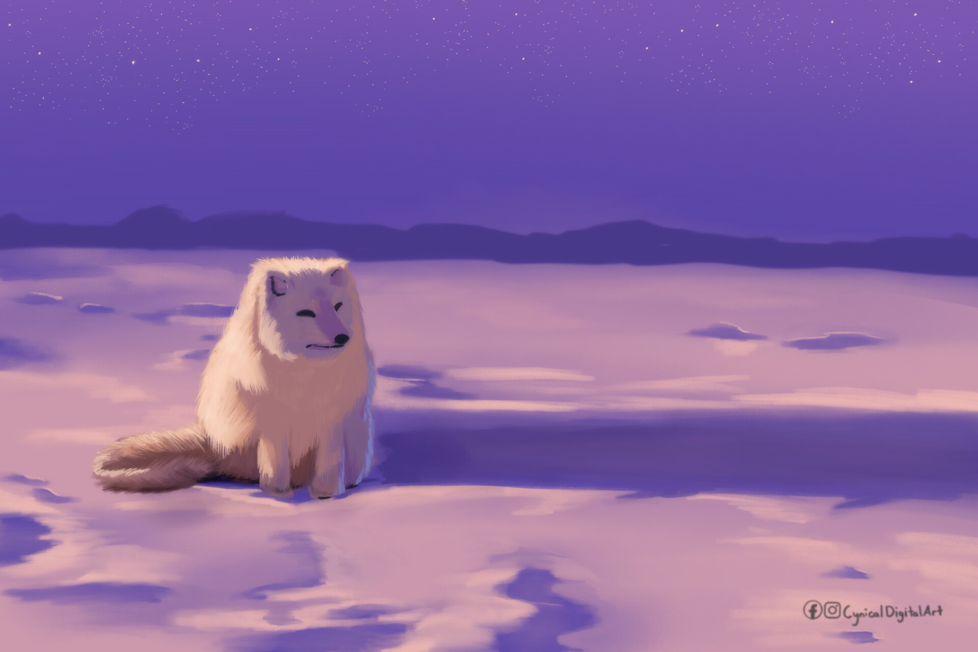 ArtStation - Arctic Fox