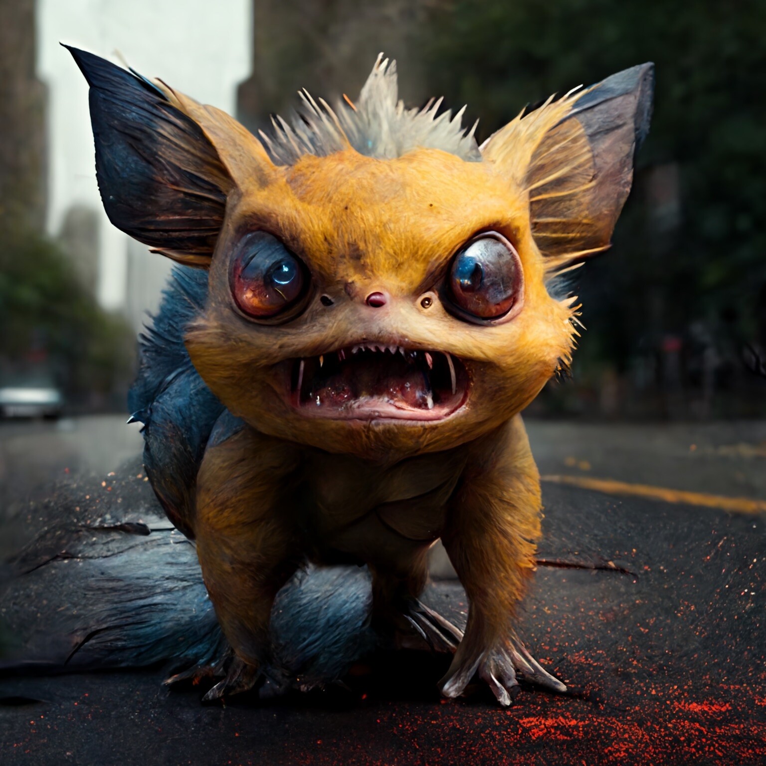 ArtStation - Pokémon as Monster